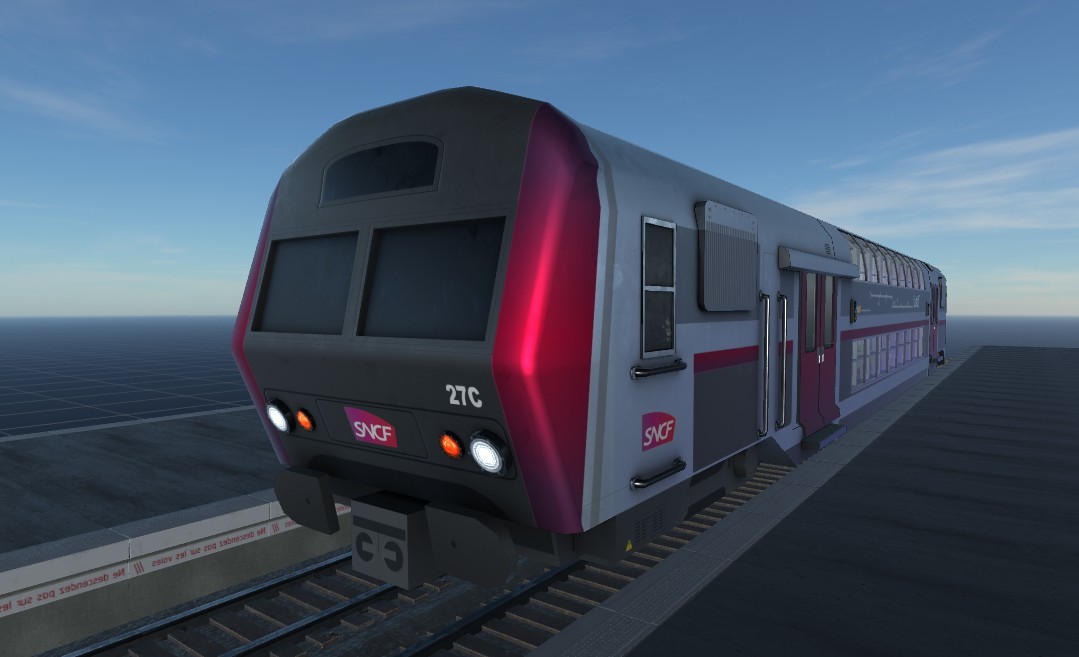 ArtStation - RER SNCF