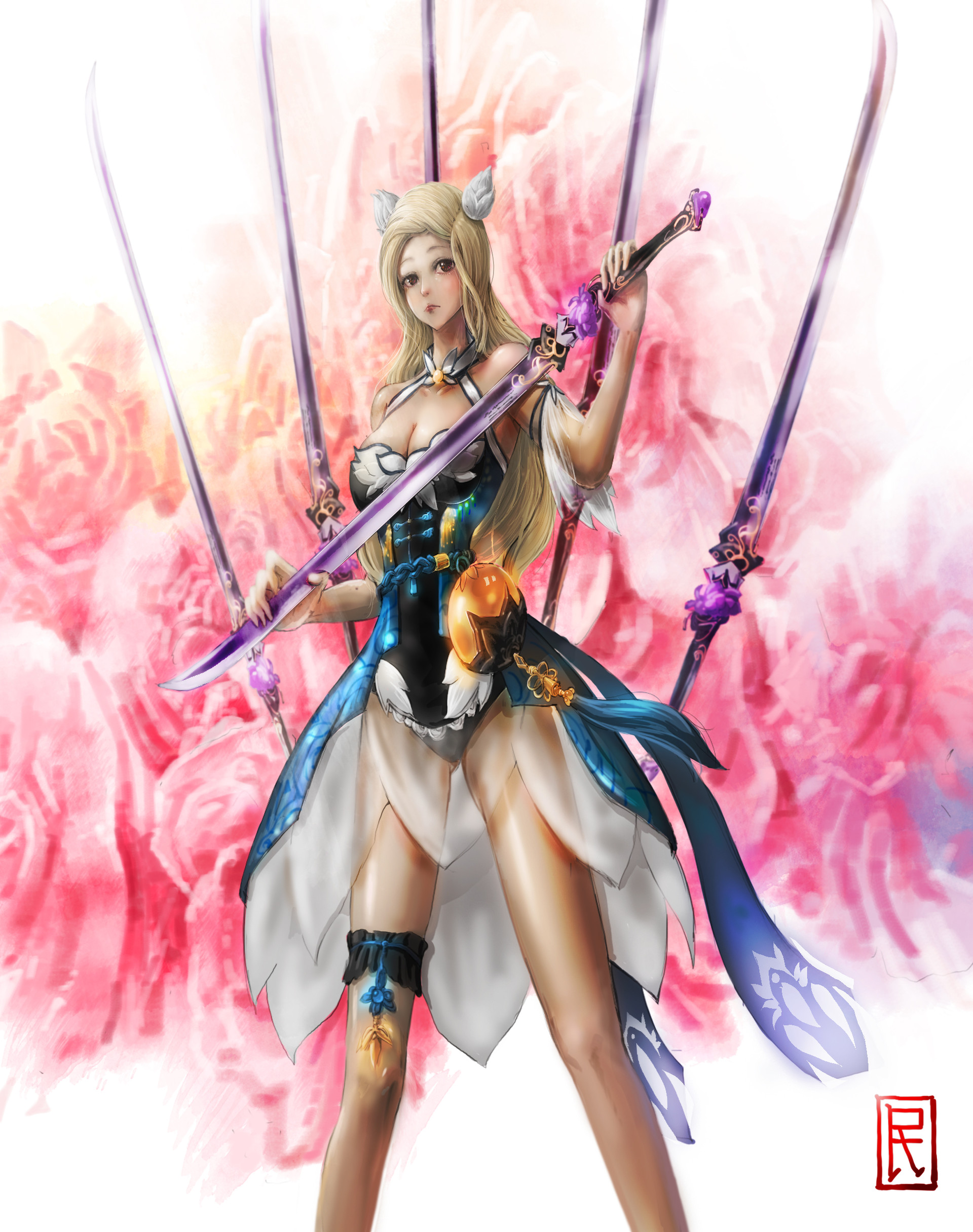 ArtStation - Blade & soul Commission