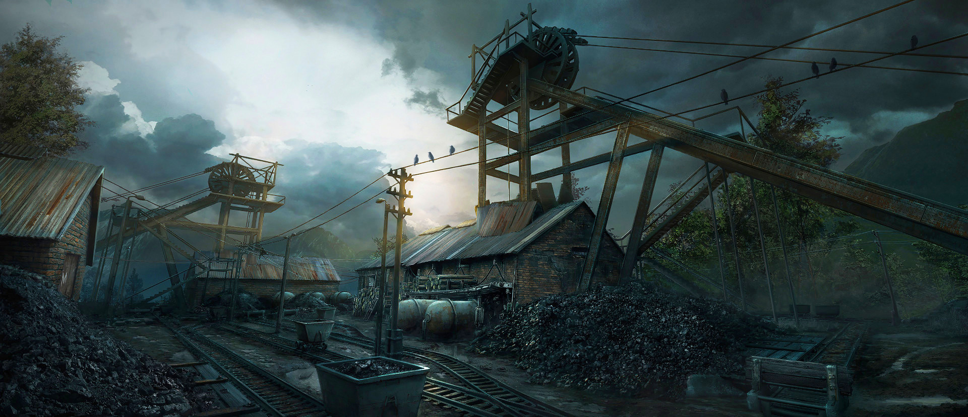 ArtStation - enviro concepts