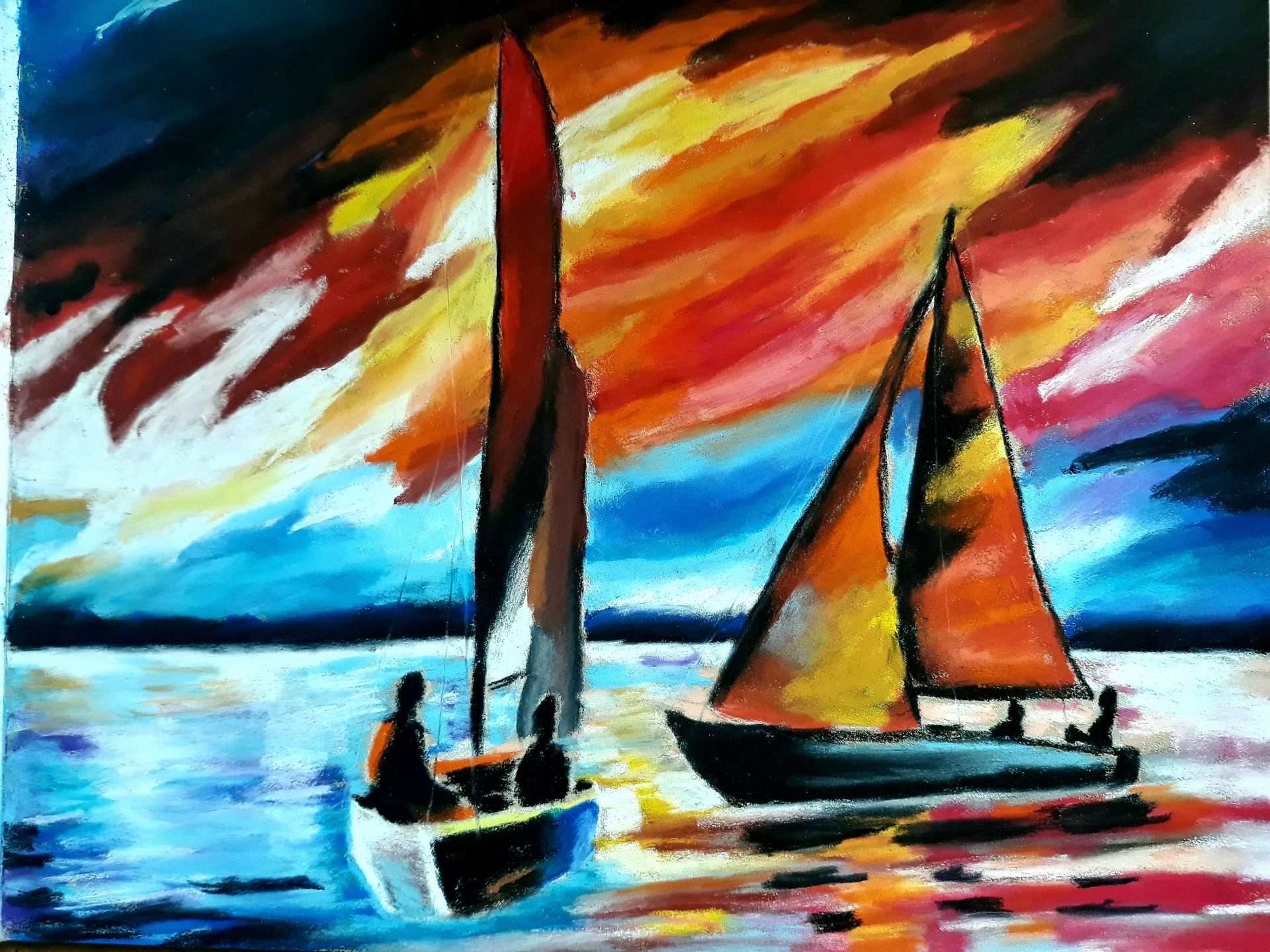 ArtStation - Boats on the water