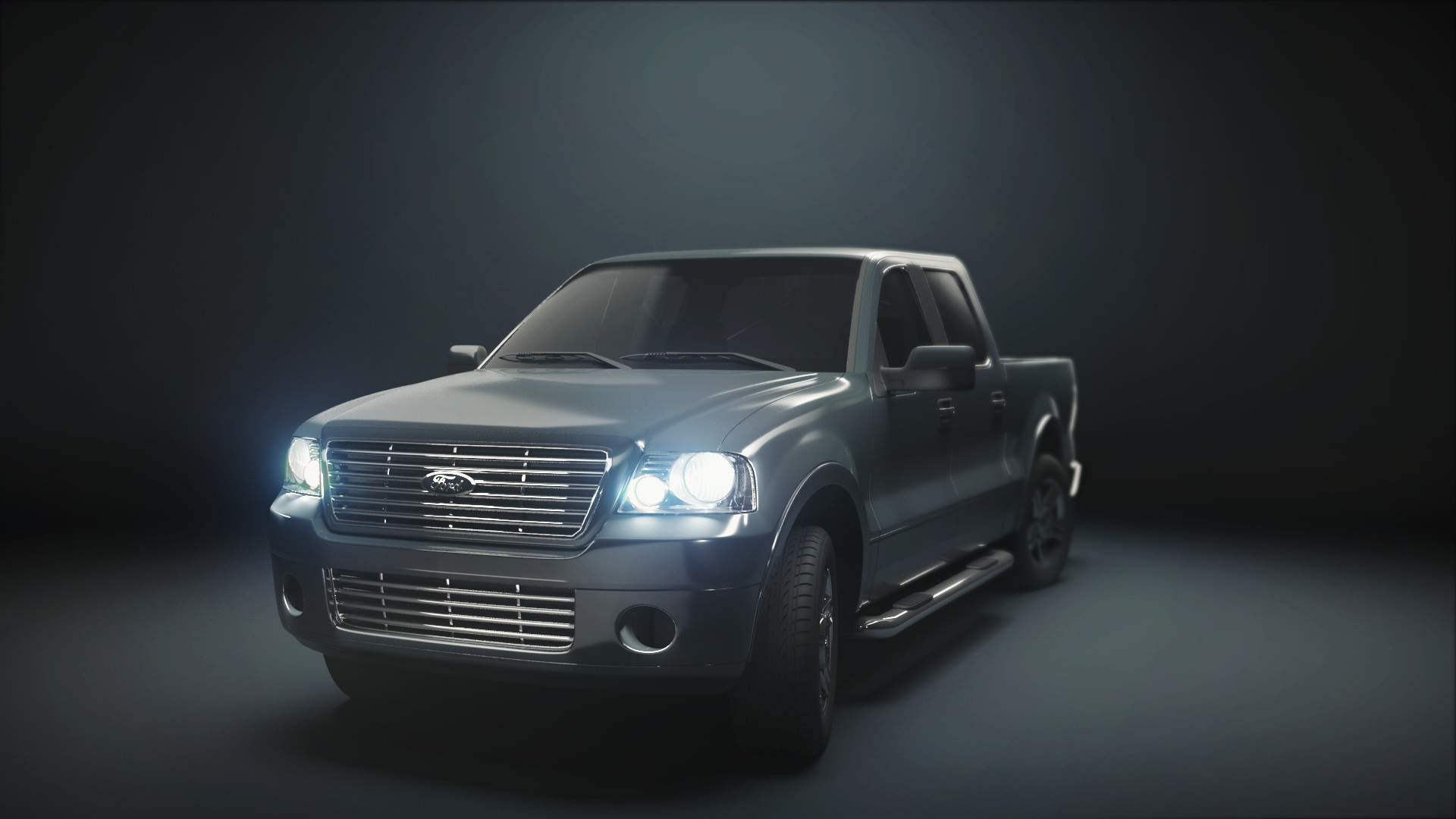 ArtStation - 3D Ford Car Lighting