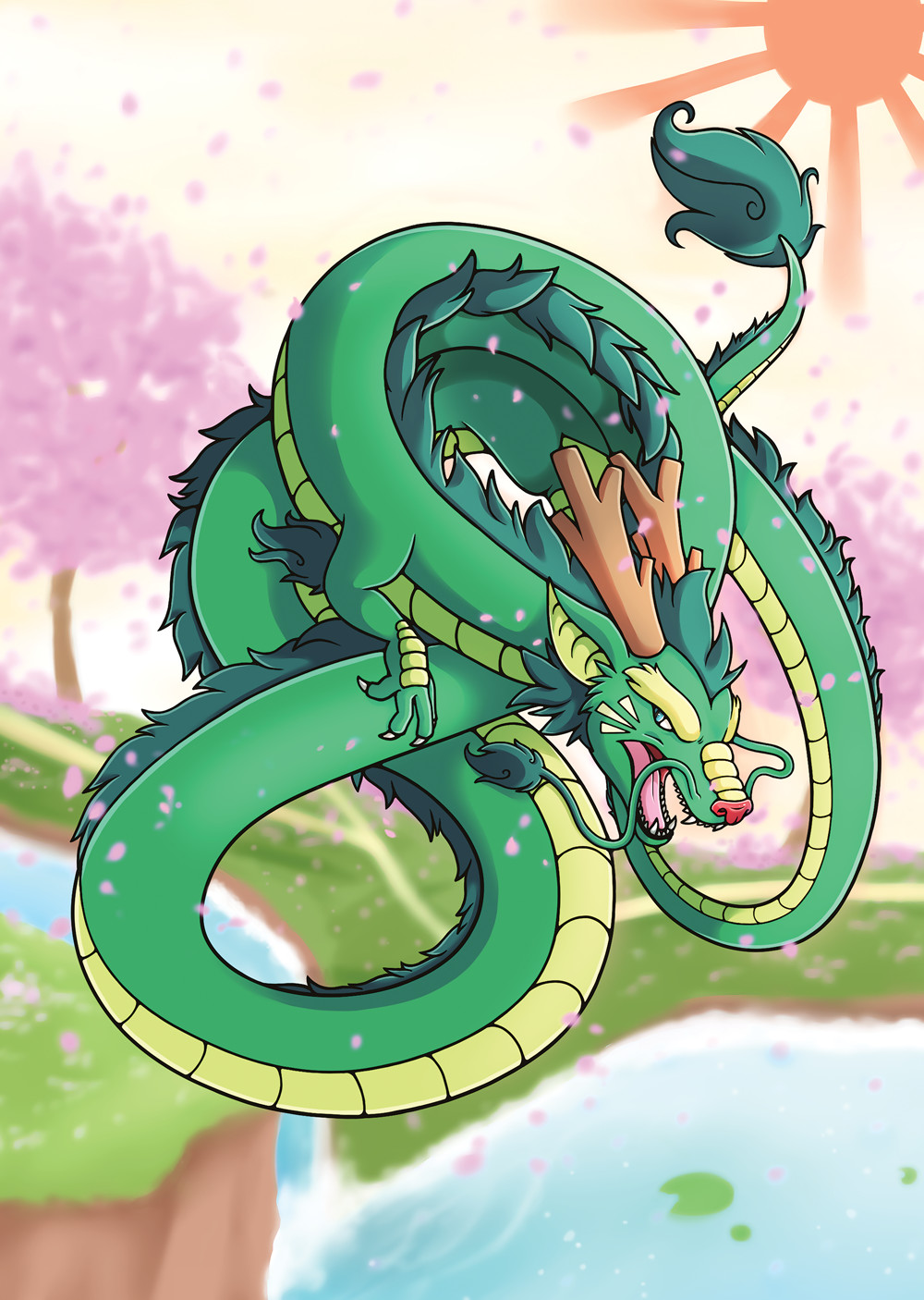 ArtStation - Eastern Dragon