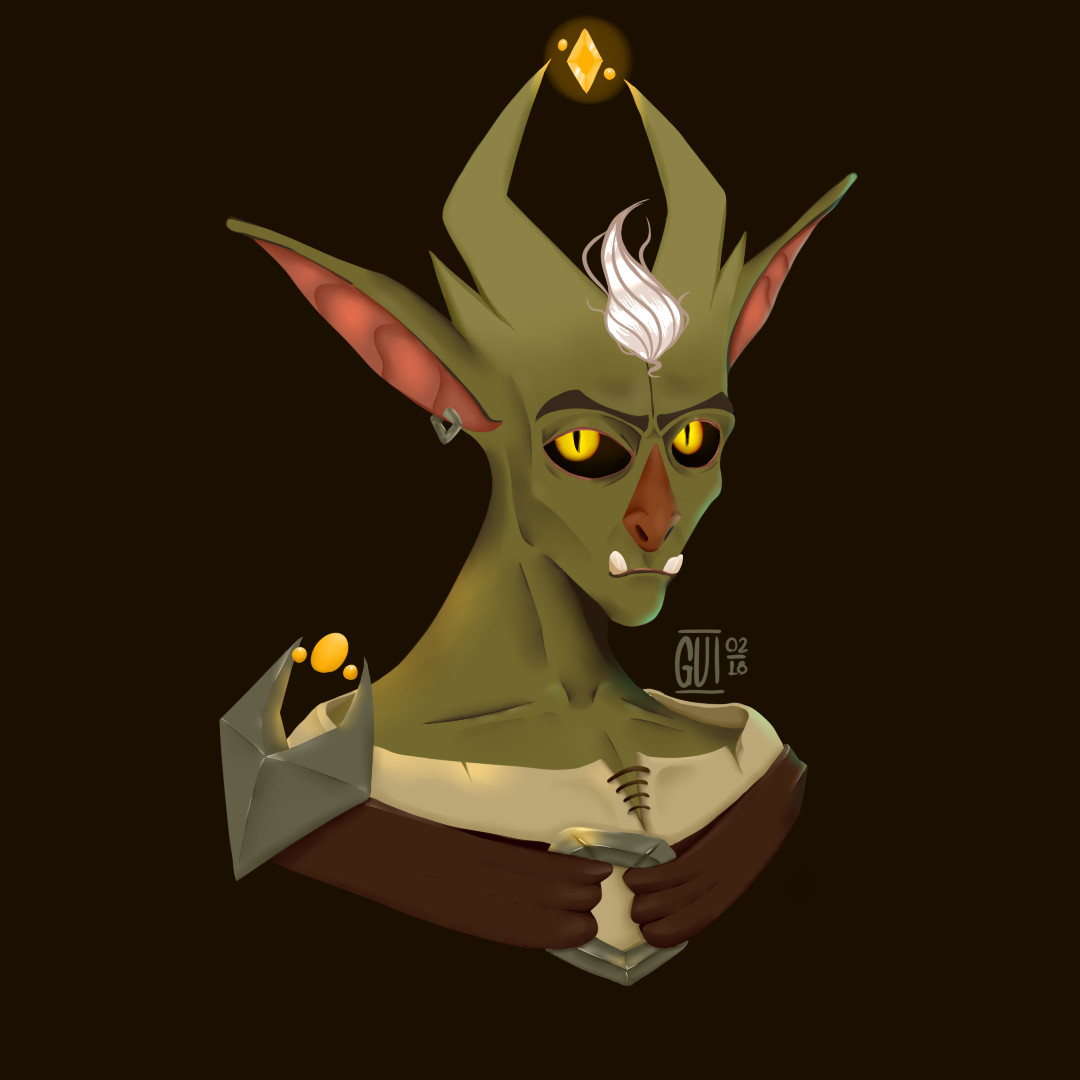 ArtStation - Troll wizard, Guilherme Brito