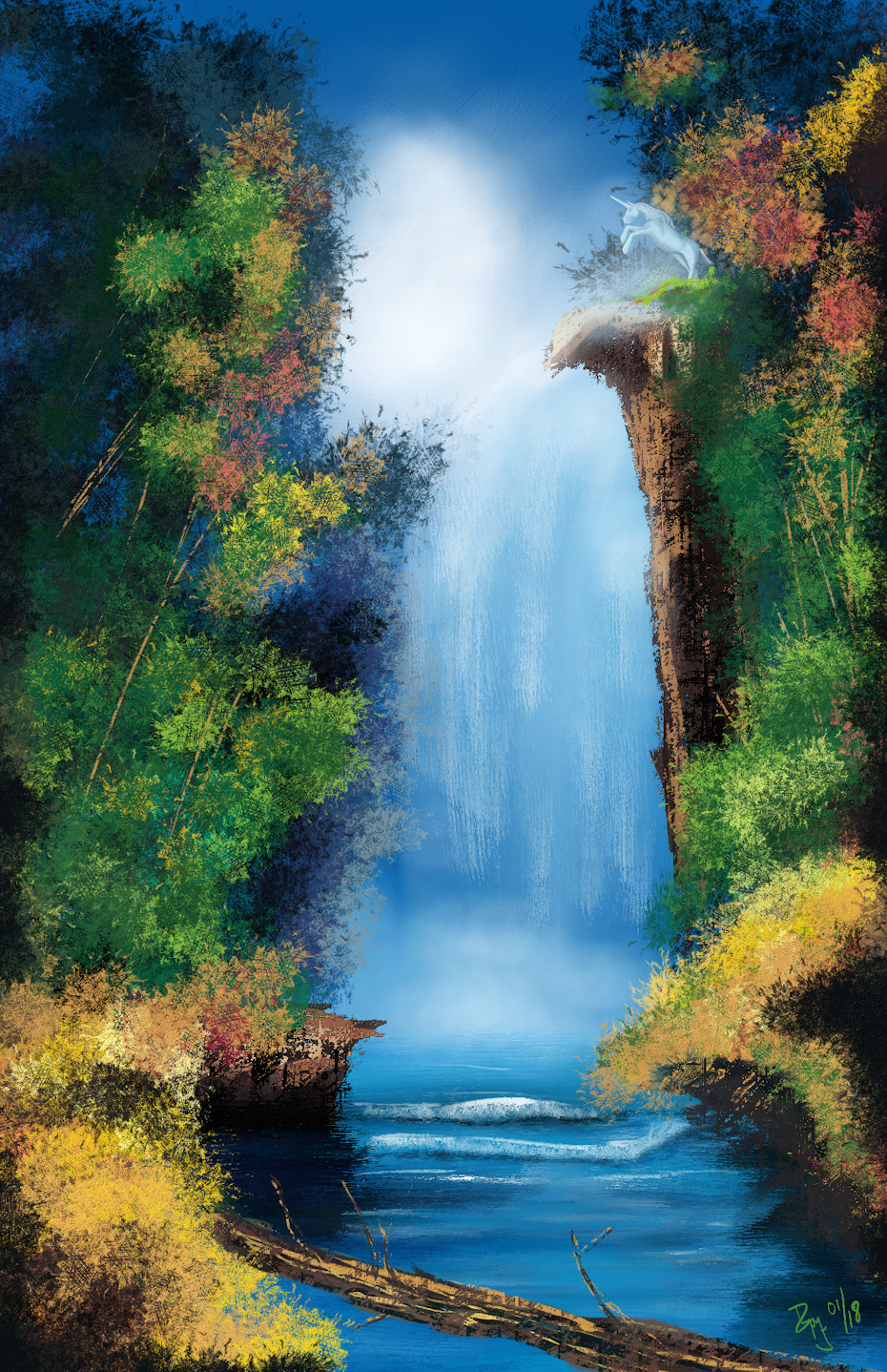 ArtStation - Waterfall