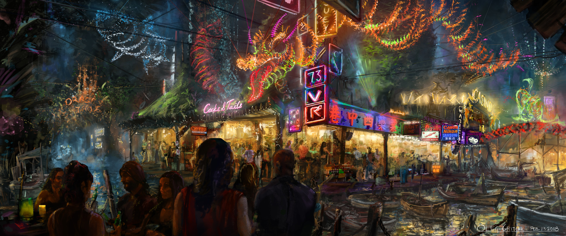 ArtStation - Neon Nights