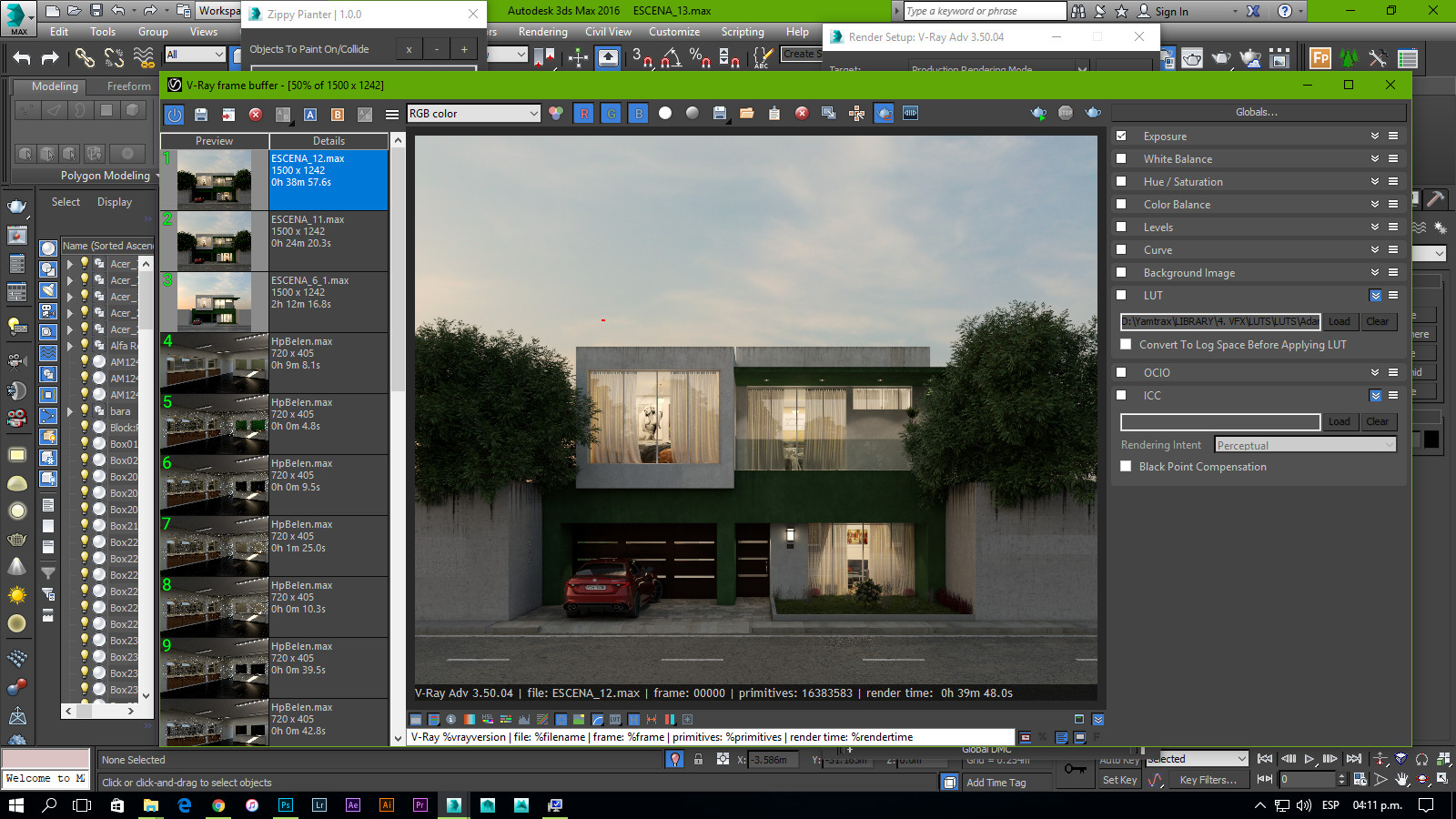 ArtStation - PRUEBAS - PRE RENDER