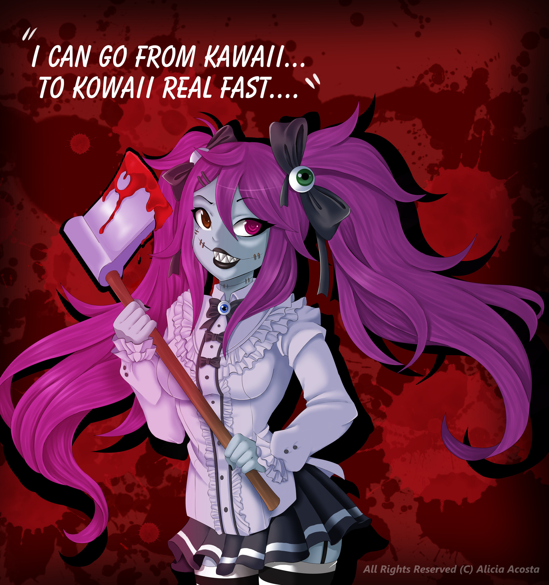 ArtStation - Kawaii to Kowaii