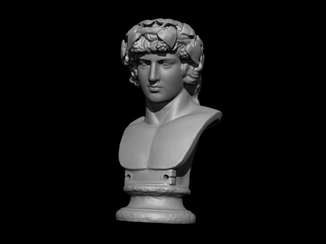 ArtStation - Bust of Pollux (Antinous)- in progress. (Ludus Project ...
