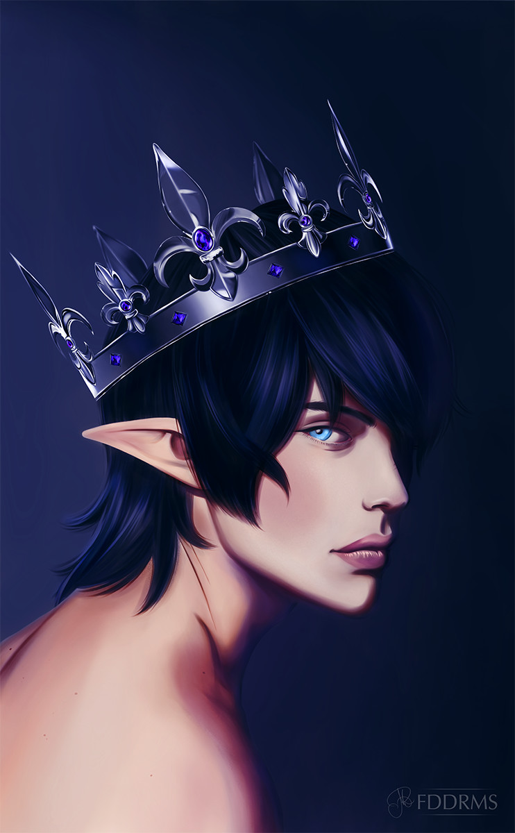 ArtStation - Aymeric, King of Ishgard - Digital Painting