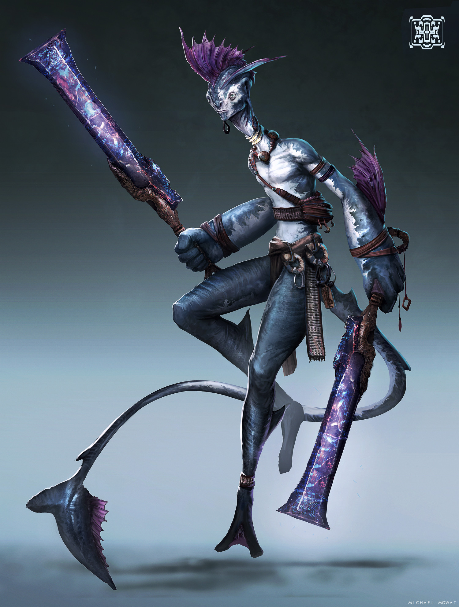 ArtStation - Aqua_Punk (Artstation Challenge)