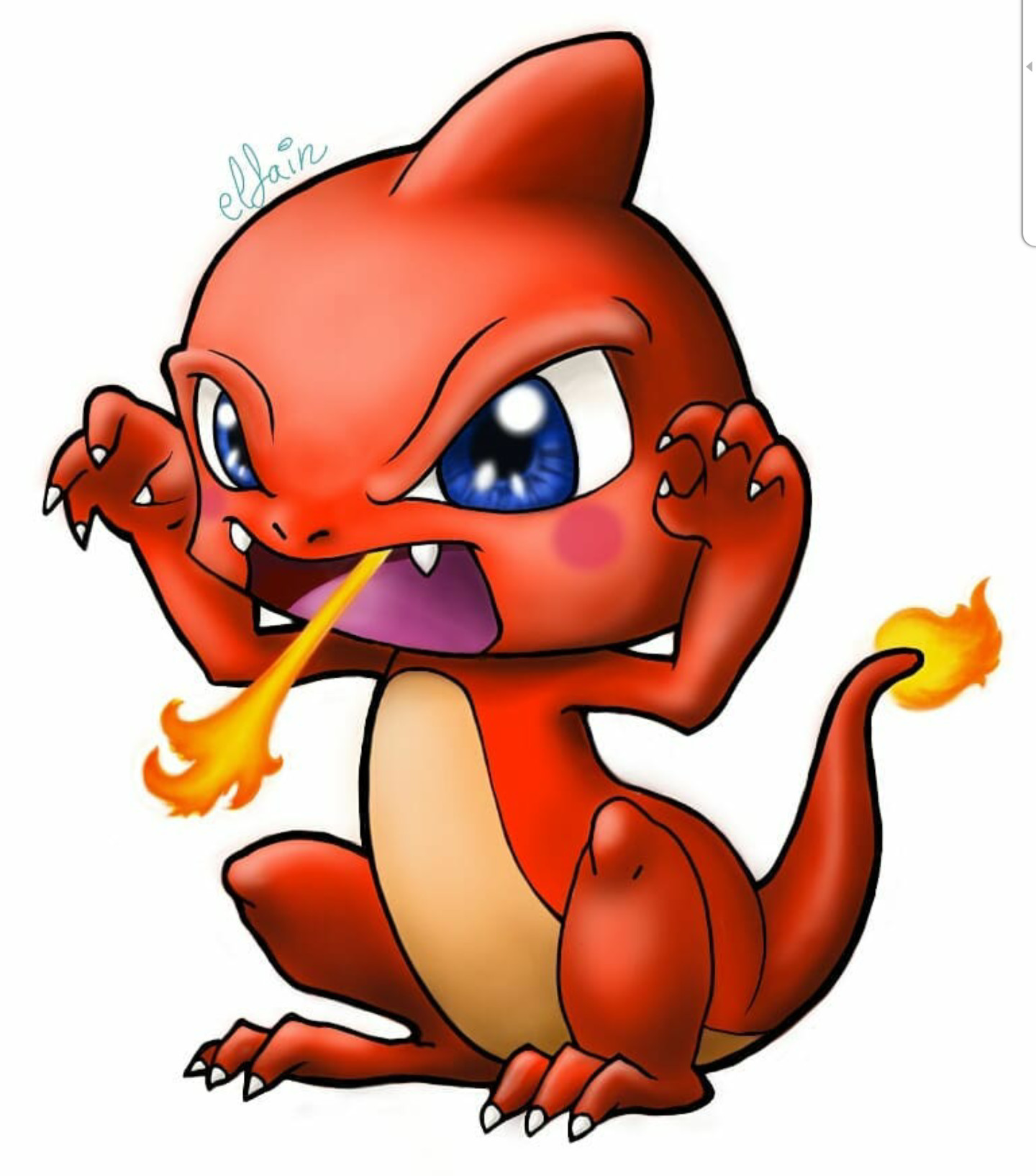 charmeleon drawing