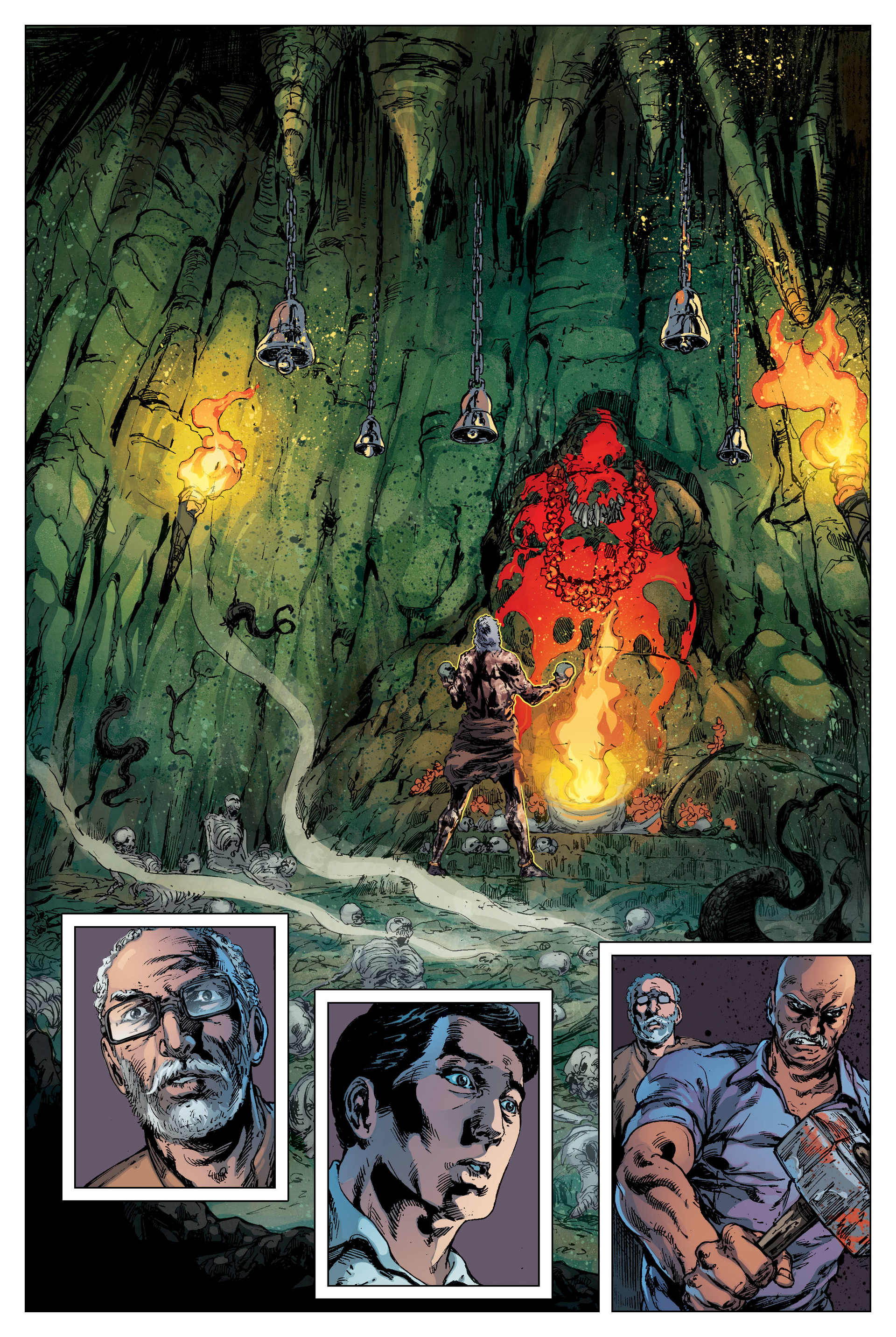 ArtStation - The Village Sequential Colored pages