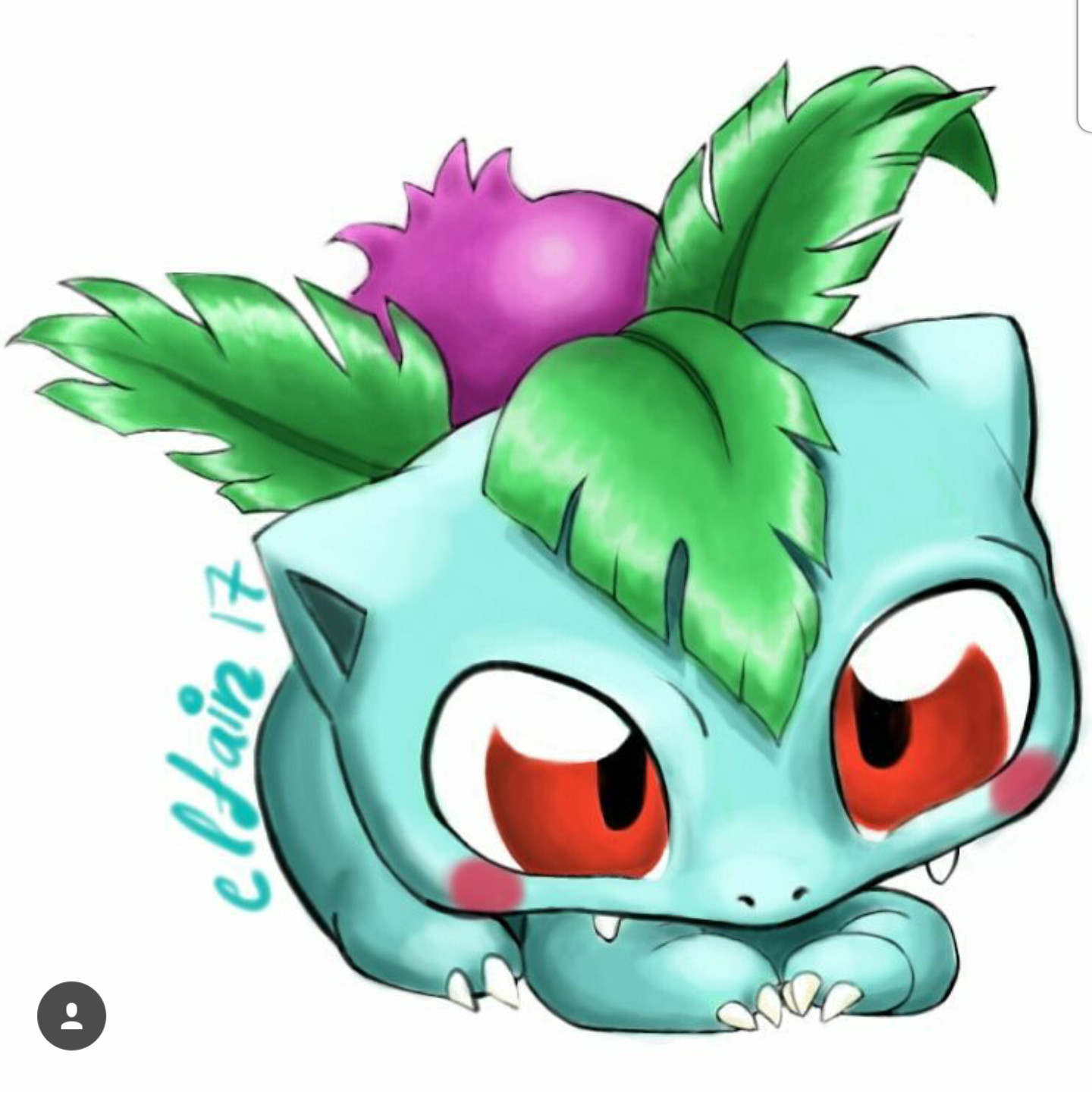 ArtStation - Chibi Ivysaur