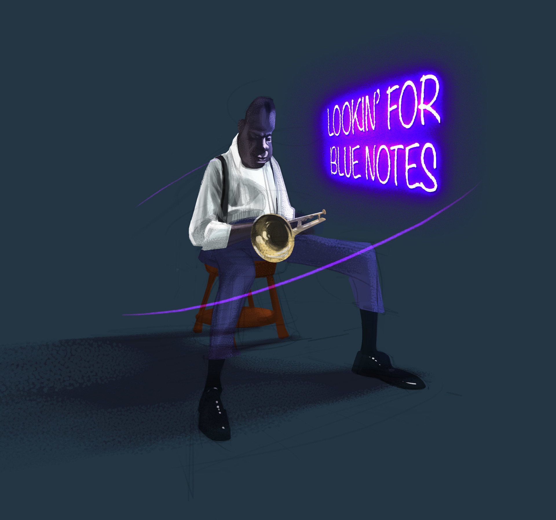 ArtStation - BLUE NOTES