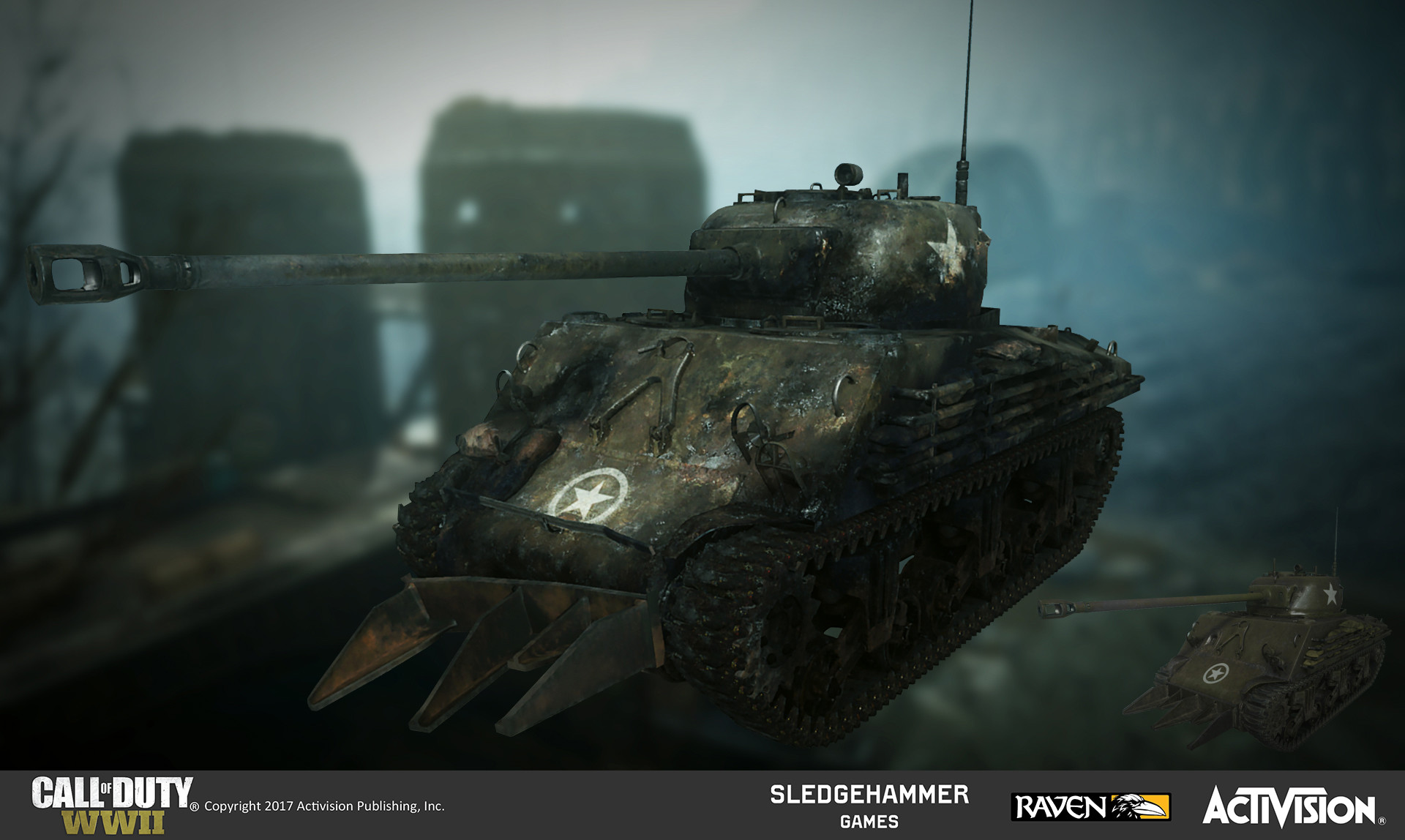 Tim Yen - Call of Duty: WWII snow vehicles