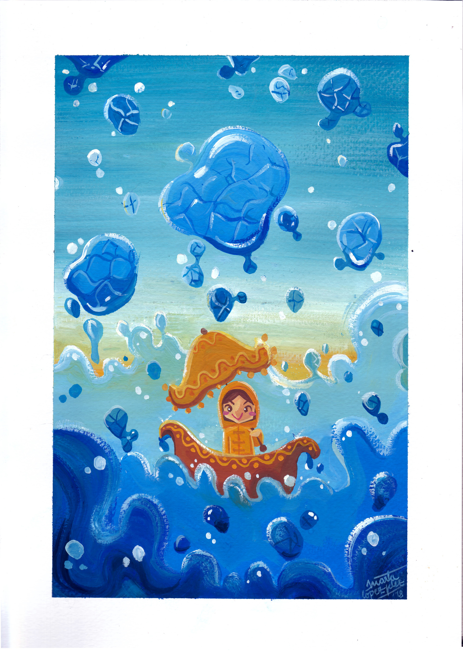 ArtStation - The land of floating water