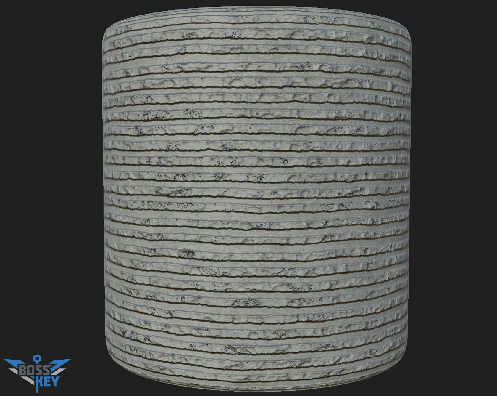ArtStation - Material - Grooved Concrete