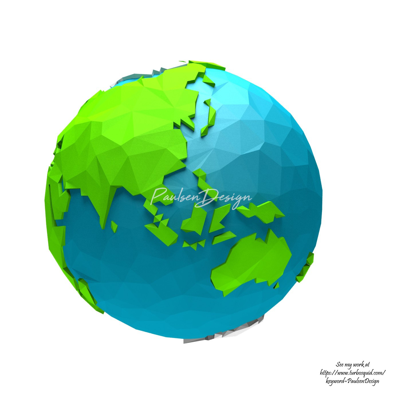 AlexanderDesign - Cartoon low poly world