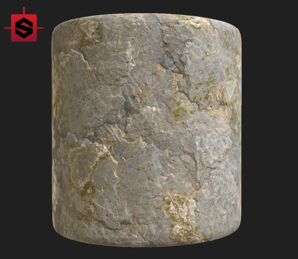 Aaran Burnett - Substance Designer Rock Material