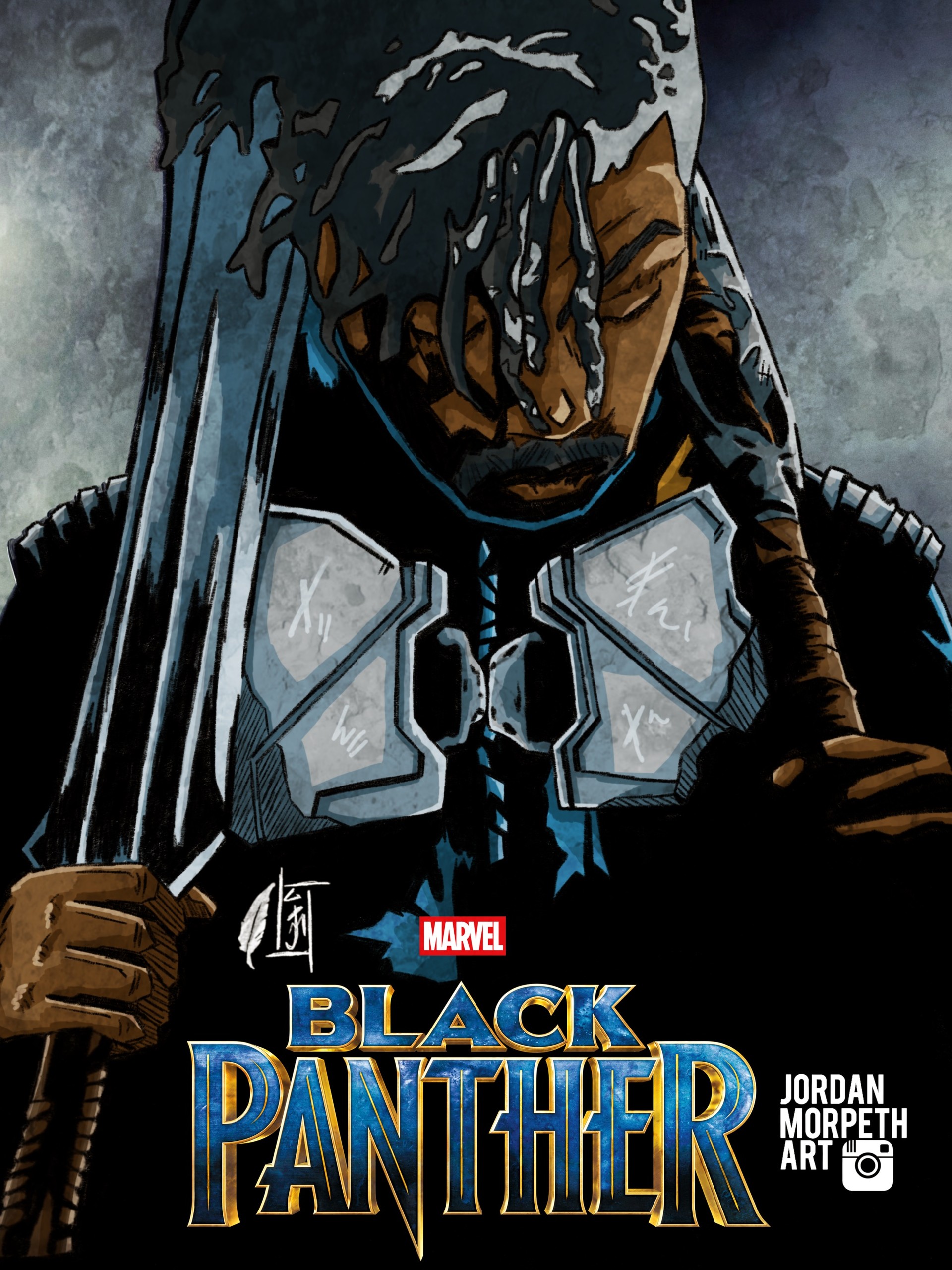 ArtStation - Killmonger Poster