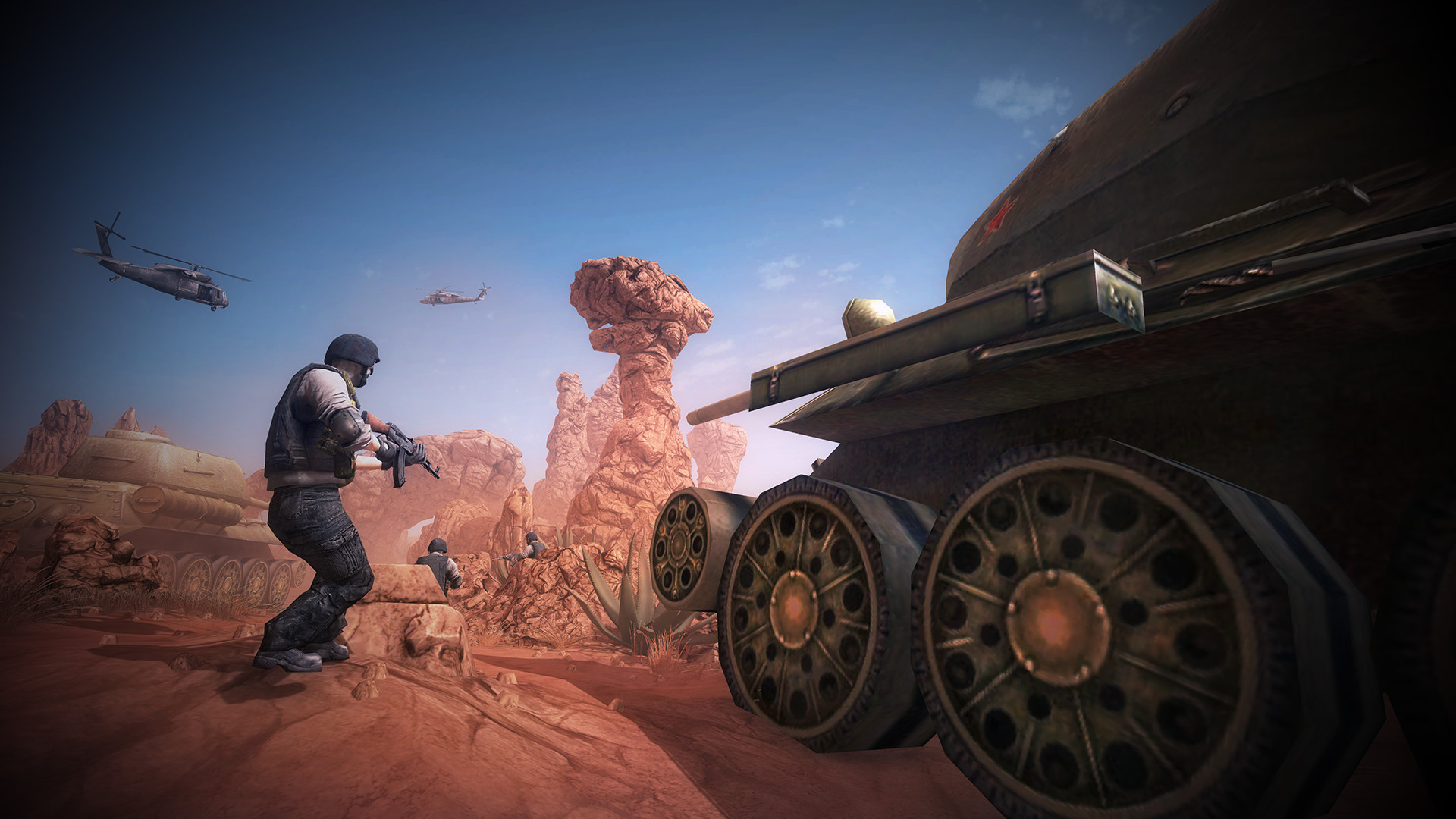 Waseem Khan 3D Modeler - Tank Battle - Gunner War Game - Screenshot ...