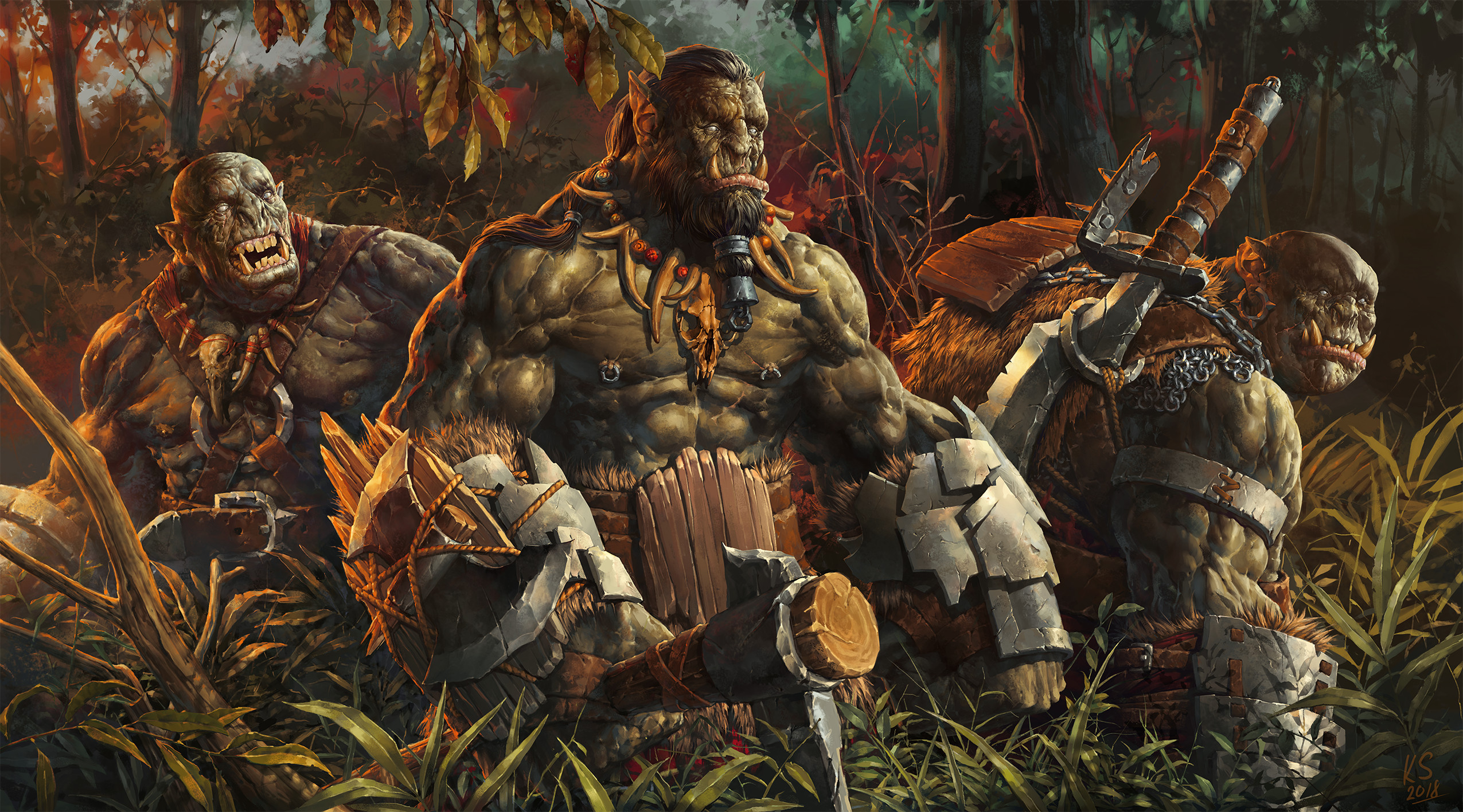 Orc Squad by Sergey Kovalev : r/ImaginaryWarriors