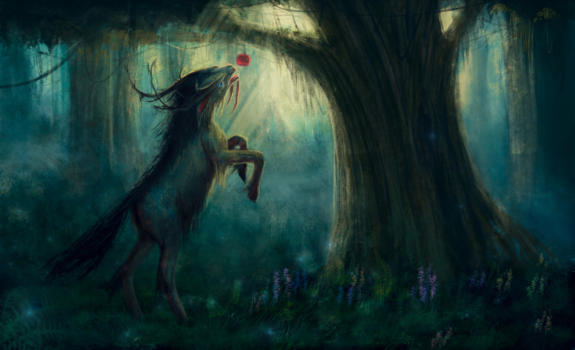 ArtStation - Forest Kirin, Angel Reyes