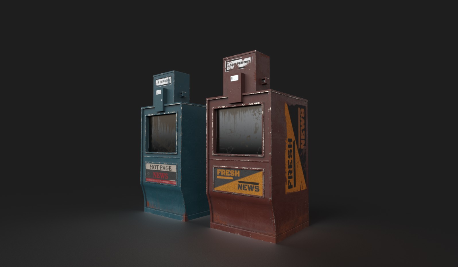 ArtStation - Newspaper Box