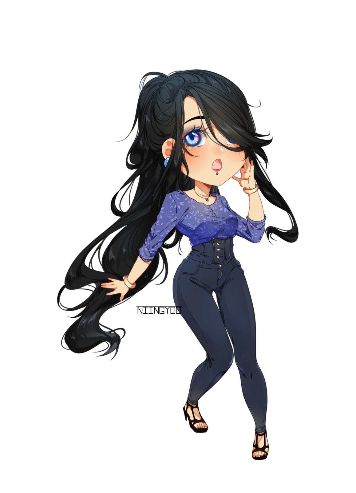 Niingyoo Art - Chibi Ayame
