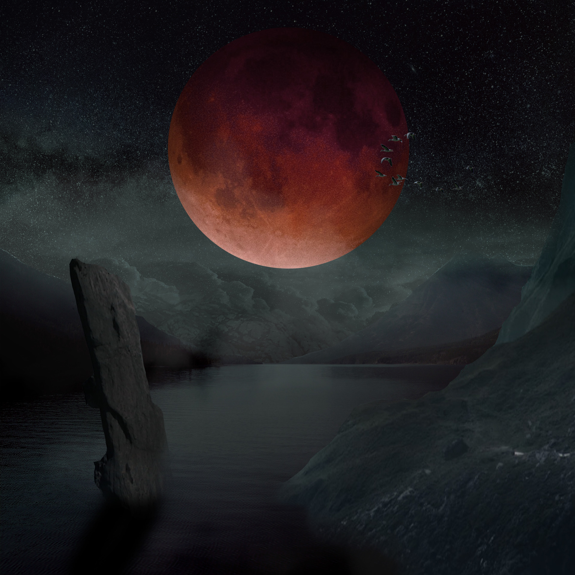 ArtStation - Bad Moon Rising