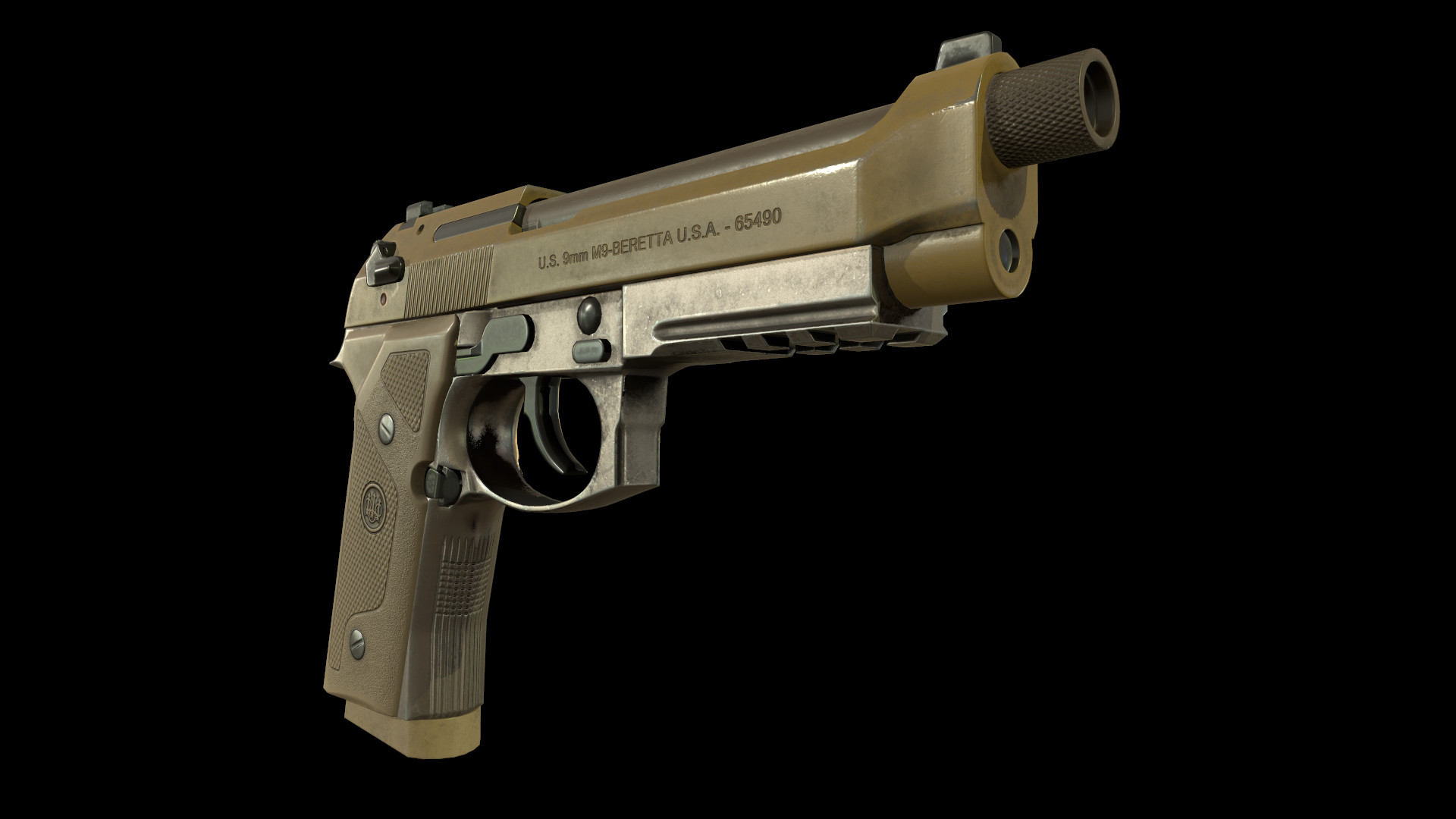 ArtStation - Beretta M9A3