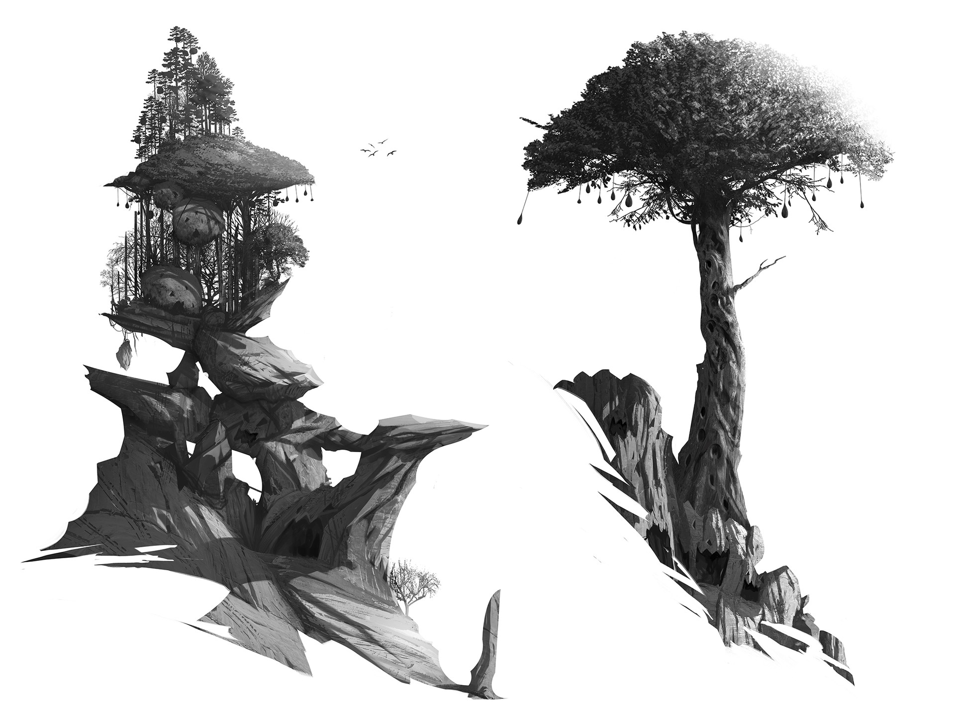 ArtStation - Monster Trees!