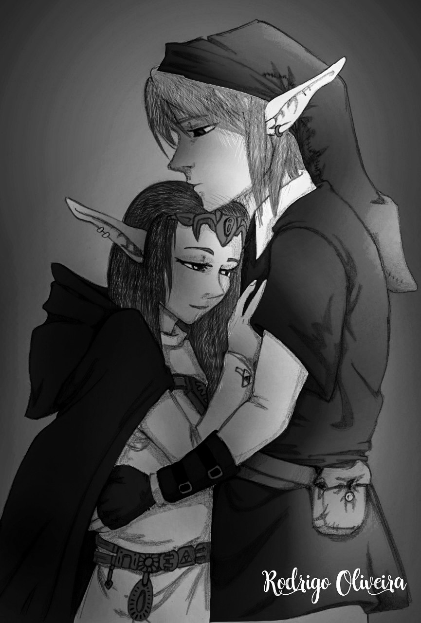 Zelda And Dark Link Kiss