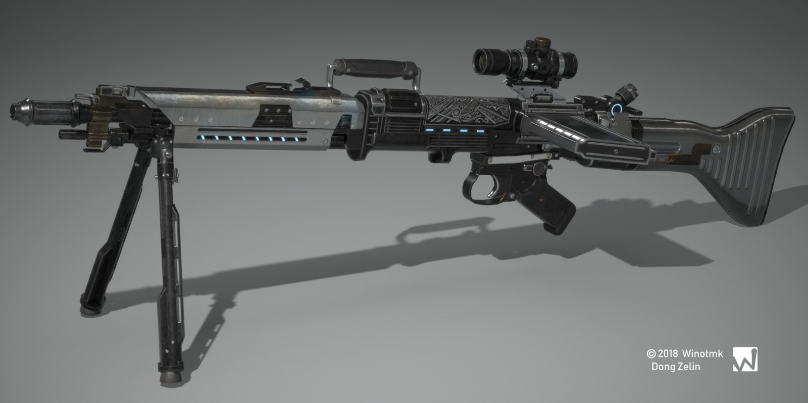 Rinrin Win - Magic machine gun