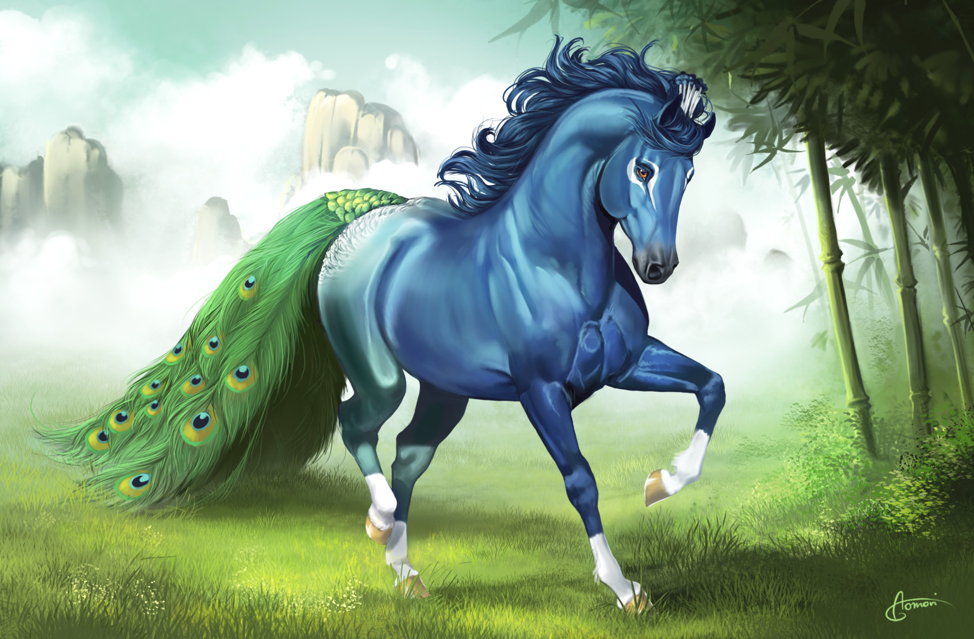 ArtStation - Fantasy equines