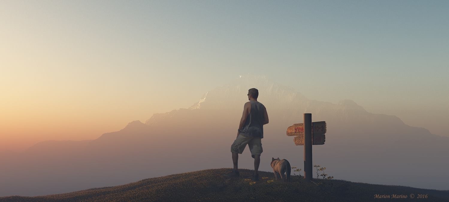 ArtStation - Distant view