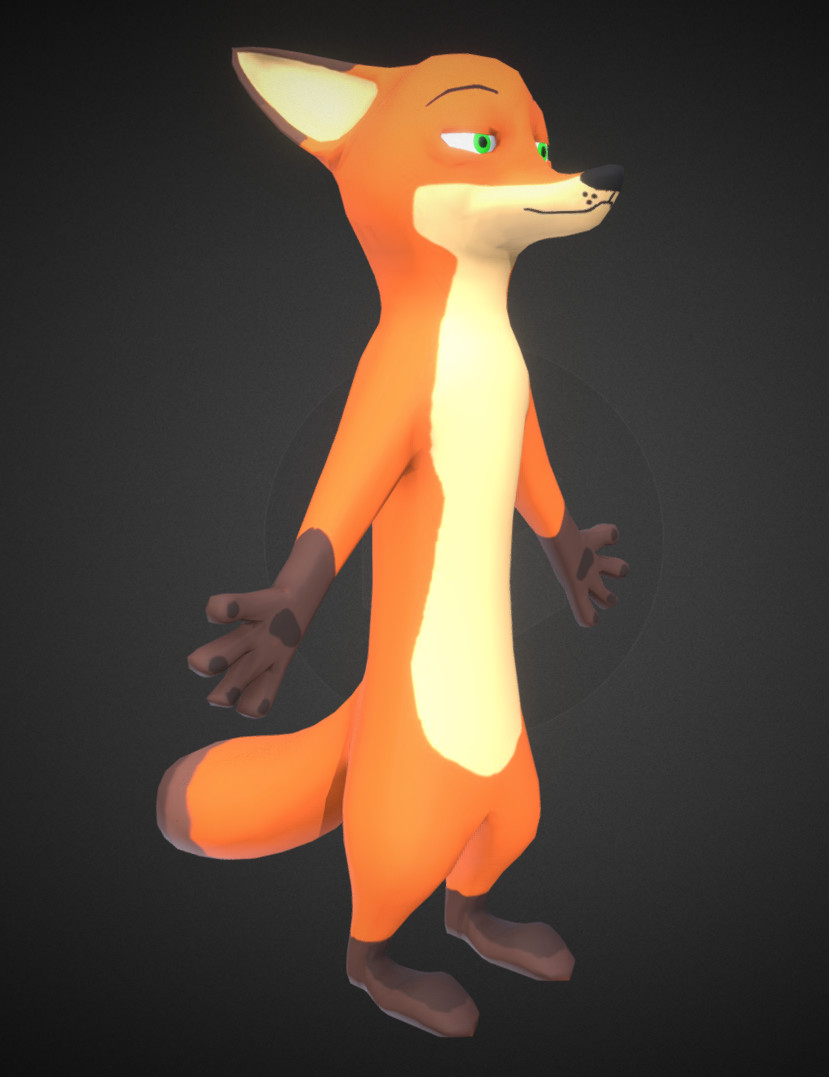 ArtStation - Nick Zootopia