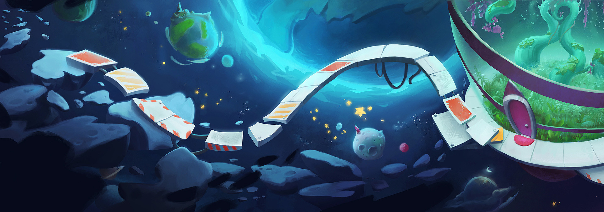 ArtStation - ///UBISOFT Internship work//Smurfs Epic Run