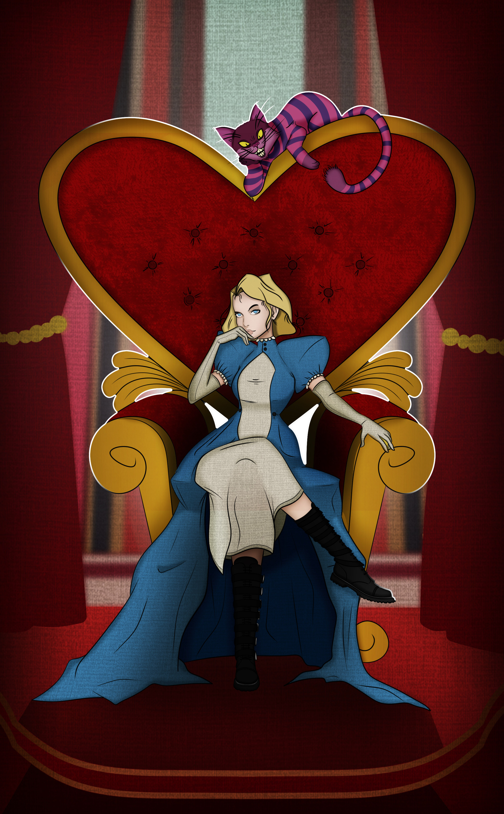 ArtStation - Character Design Challenge: Alice In Wonderland