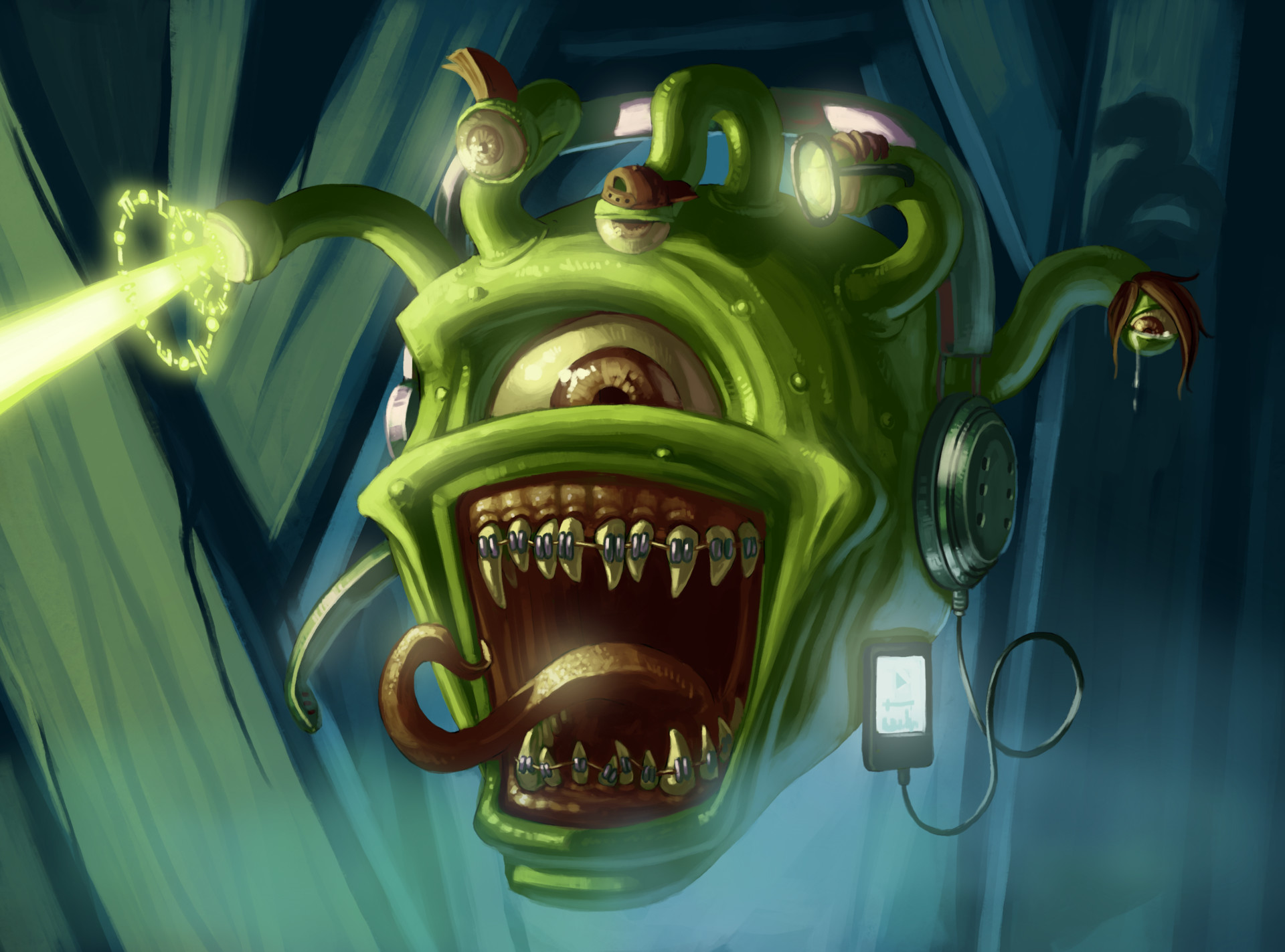 ArtStation - Teenage Beholder