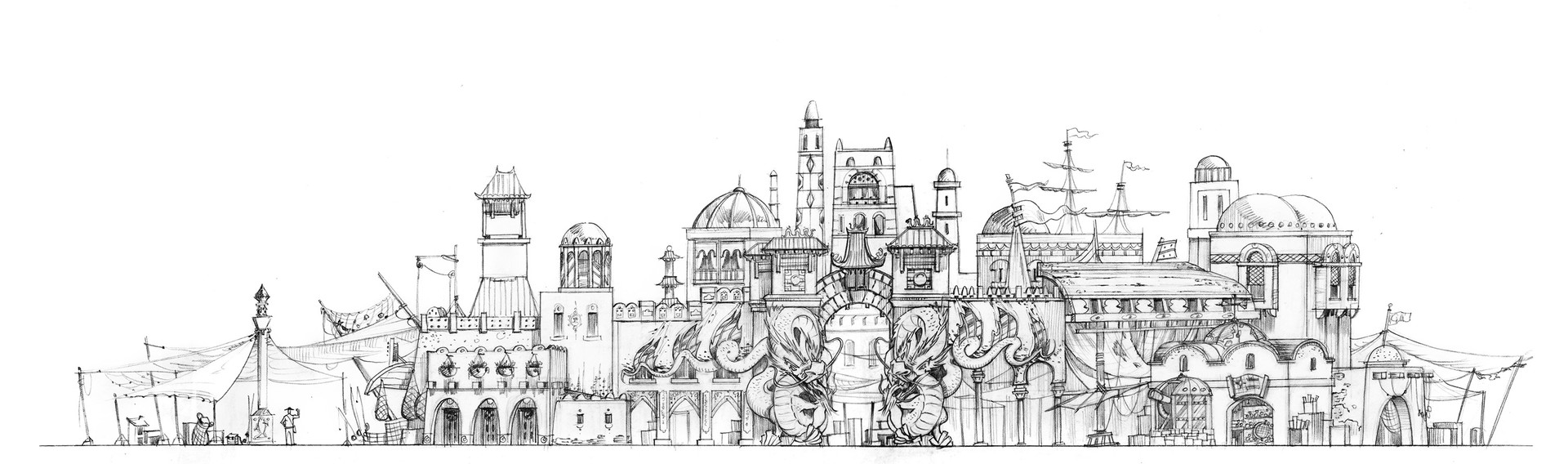 Luc Steadman - Theme Park Project