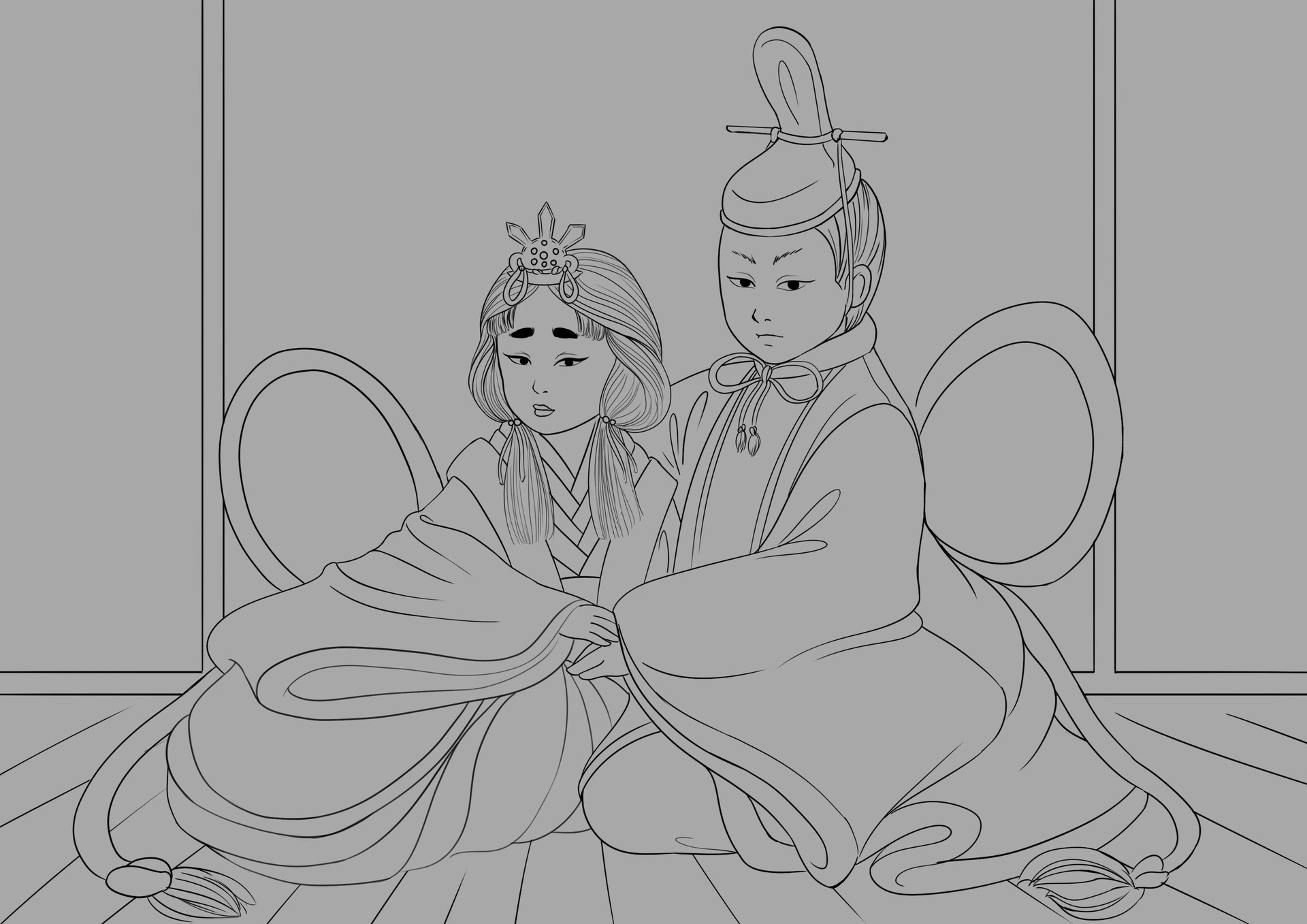 baba marta coloring pages