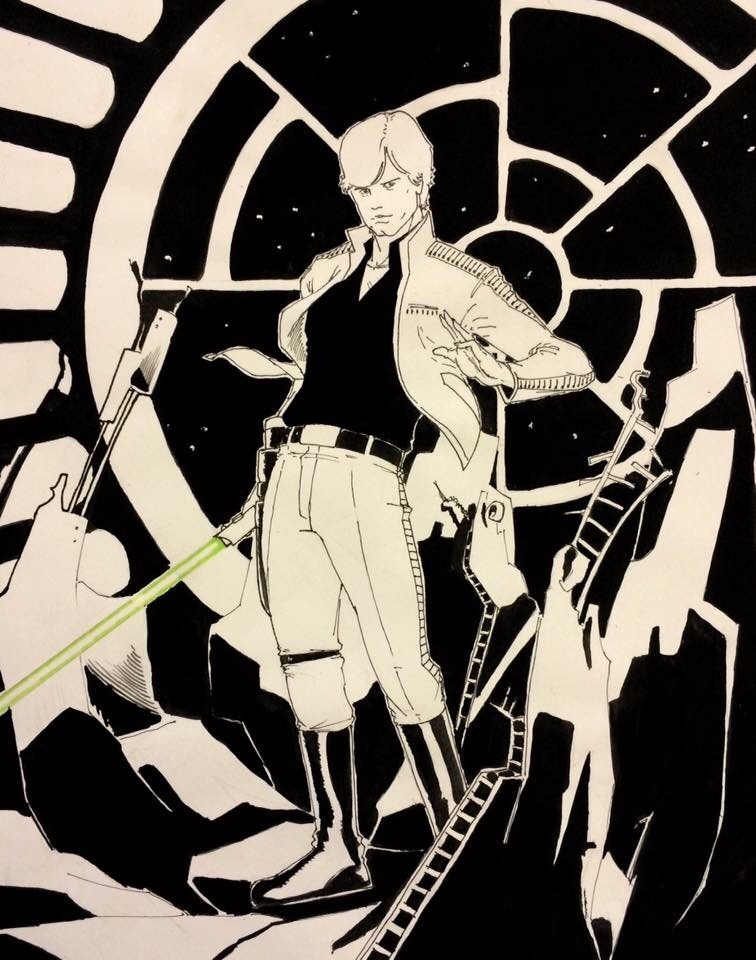 ArtStation - JEDI MASTER LUKE SKYWALKER