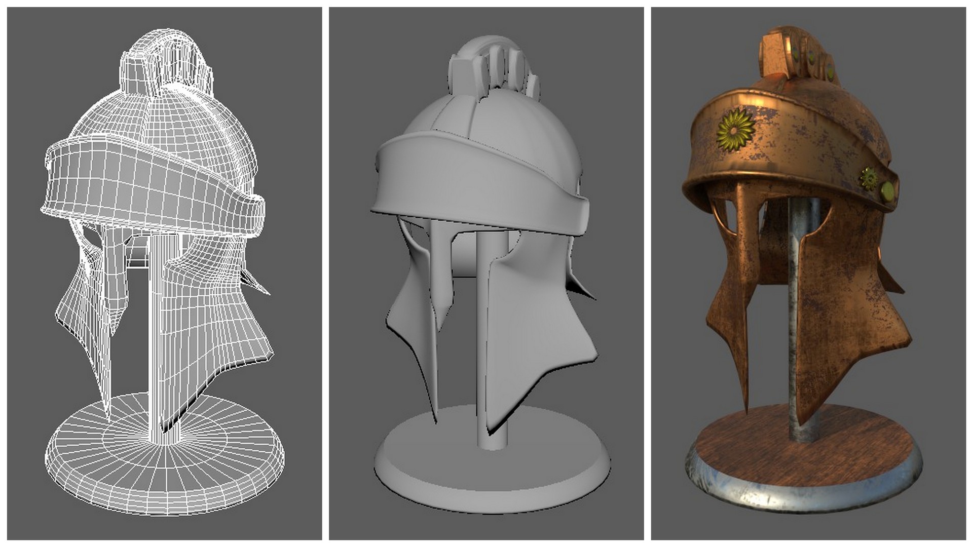 ArtStation - Gladiator General Helmet