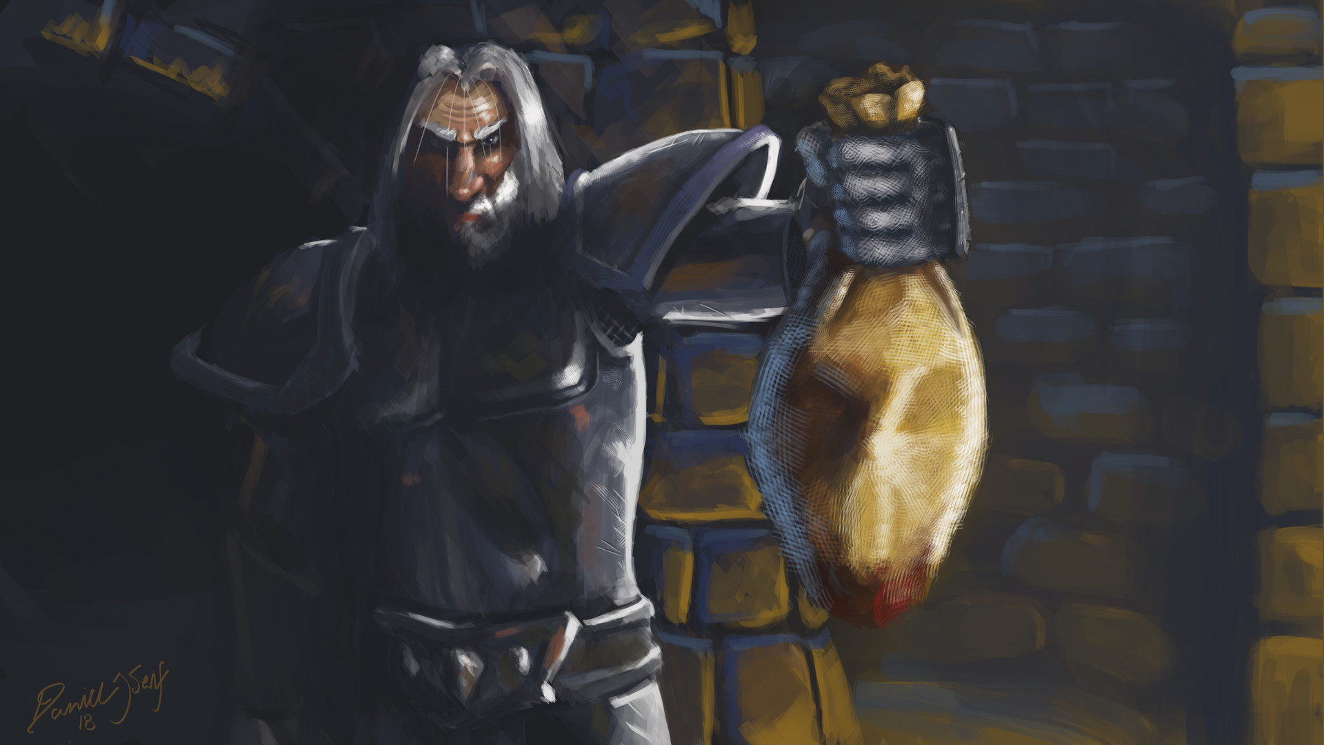 ArtStation - The Surrendering of Van Cleef's Head