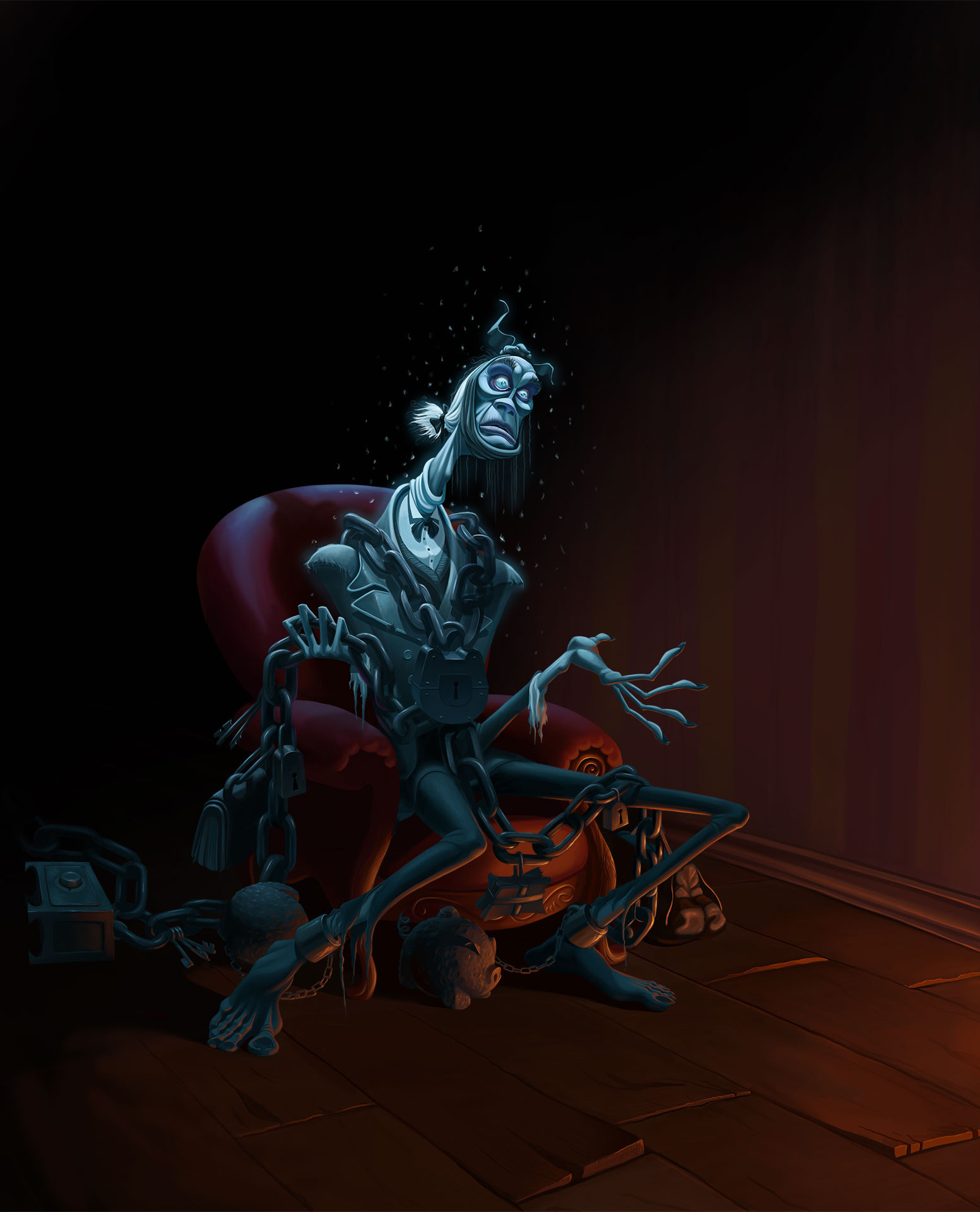 jacob marley illustration