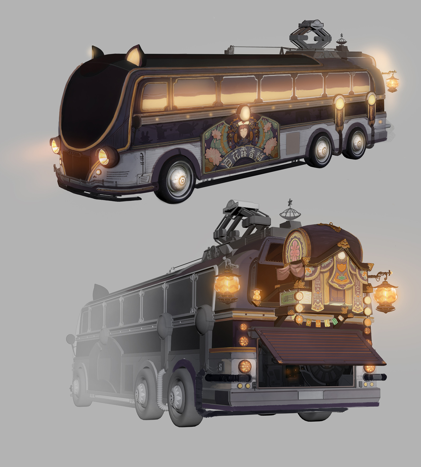 ArtStation - Cat bus