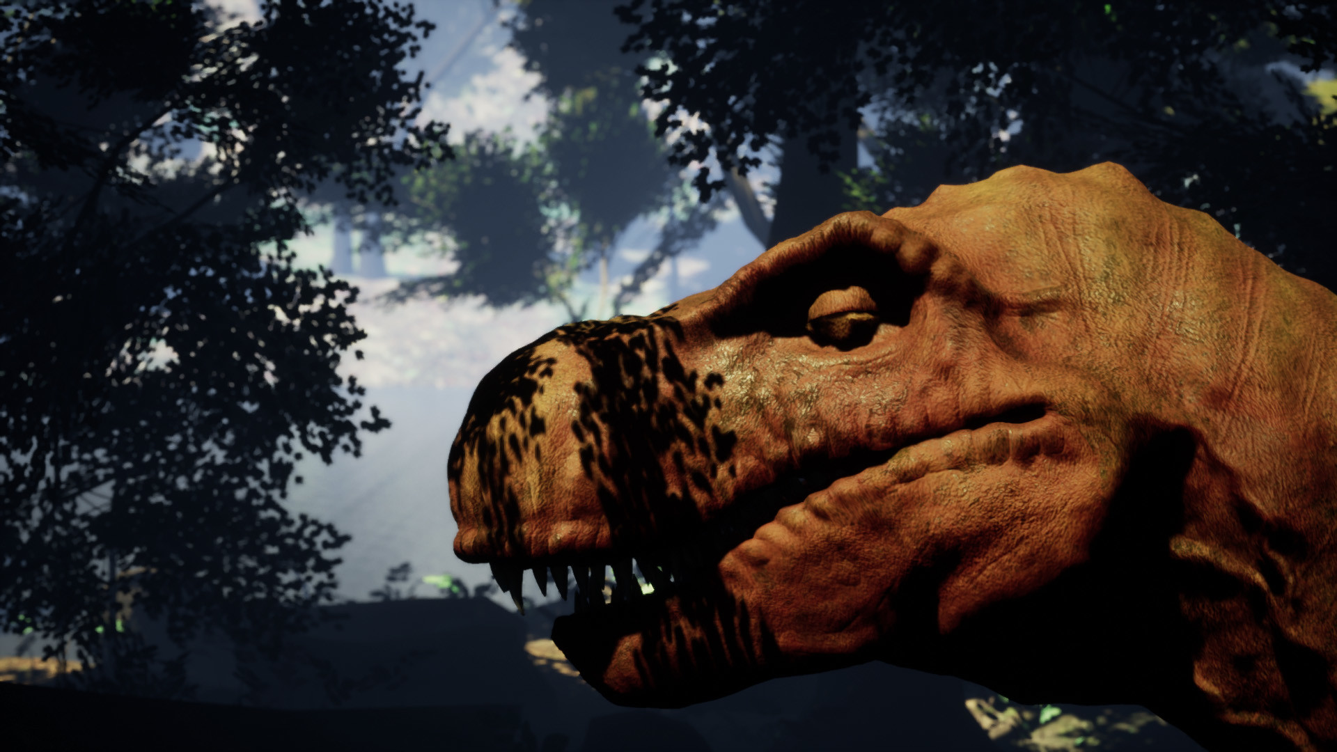 ArtStation - T-Rex Head Sans Feathers