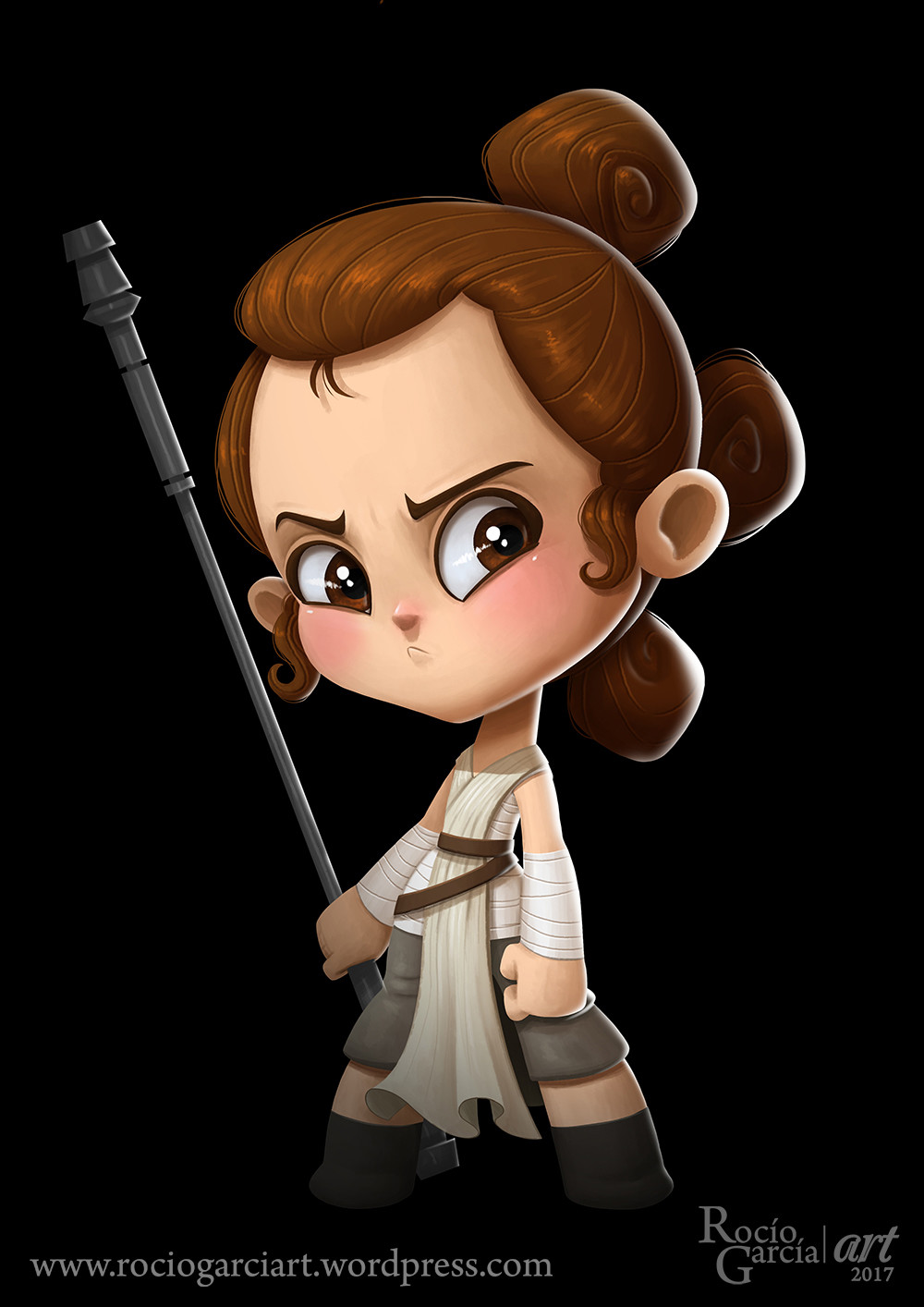 ArtStation - Rey Star Wars