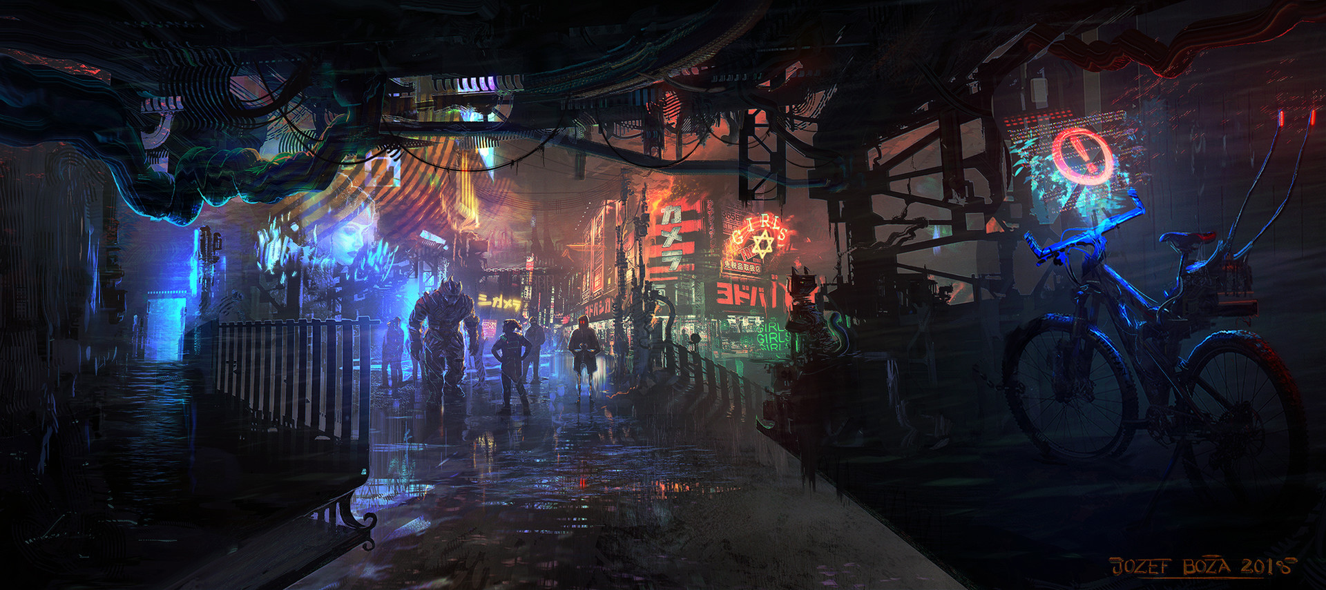 ArtStation - NUKE TOWN -powered exoskeleton - wip